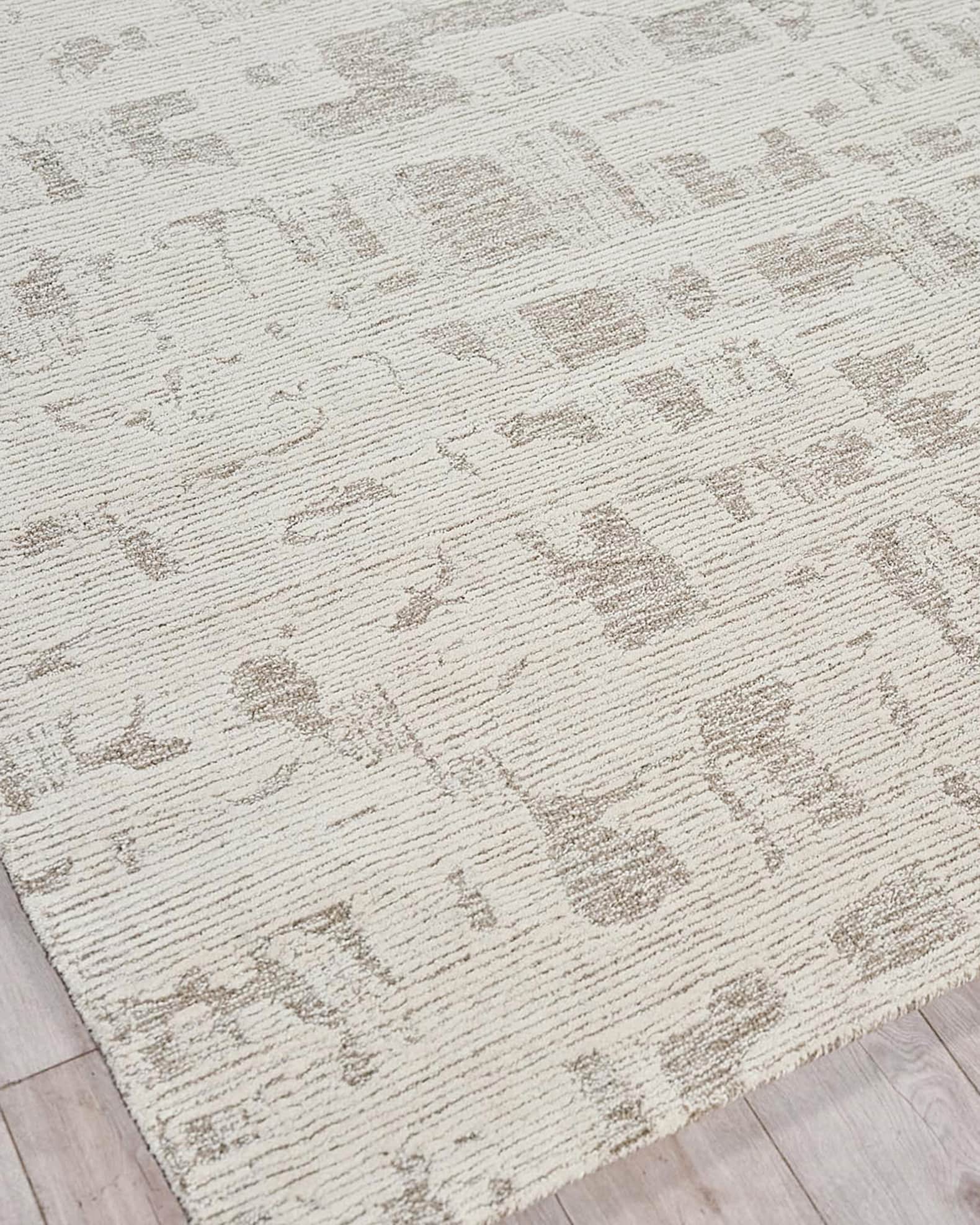 Aspen Hand-Tufted Beige & Ivory Rugs | Neiman Marcus