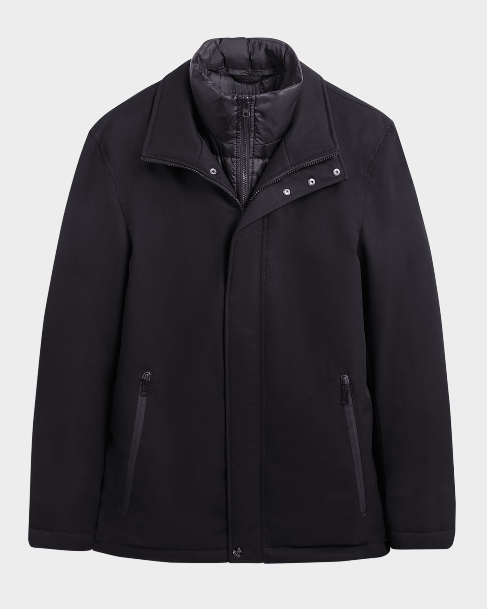 Bugatchi Men's Full-Zip Parka Jacket | Neiman Marcus