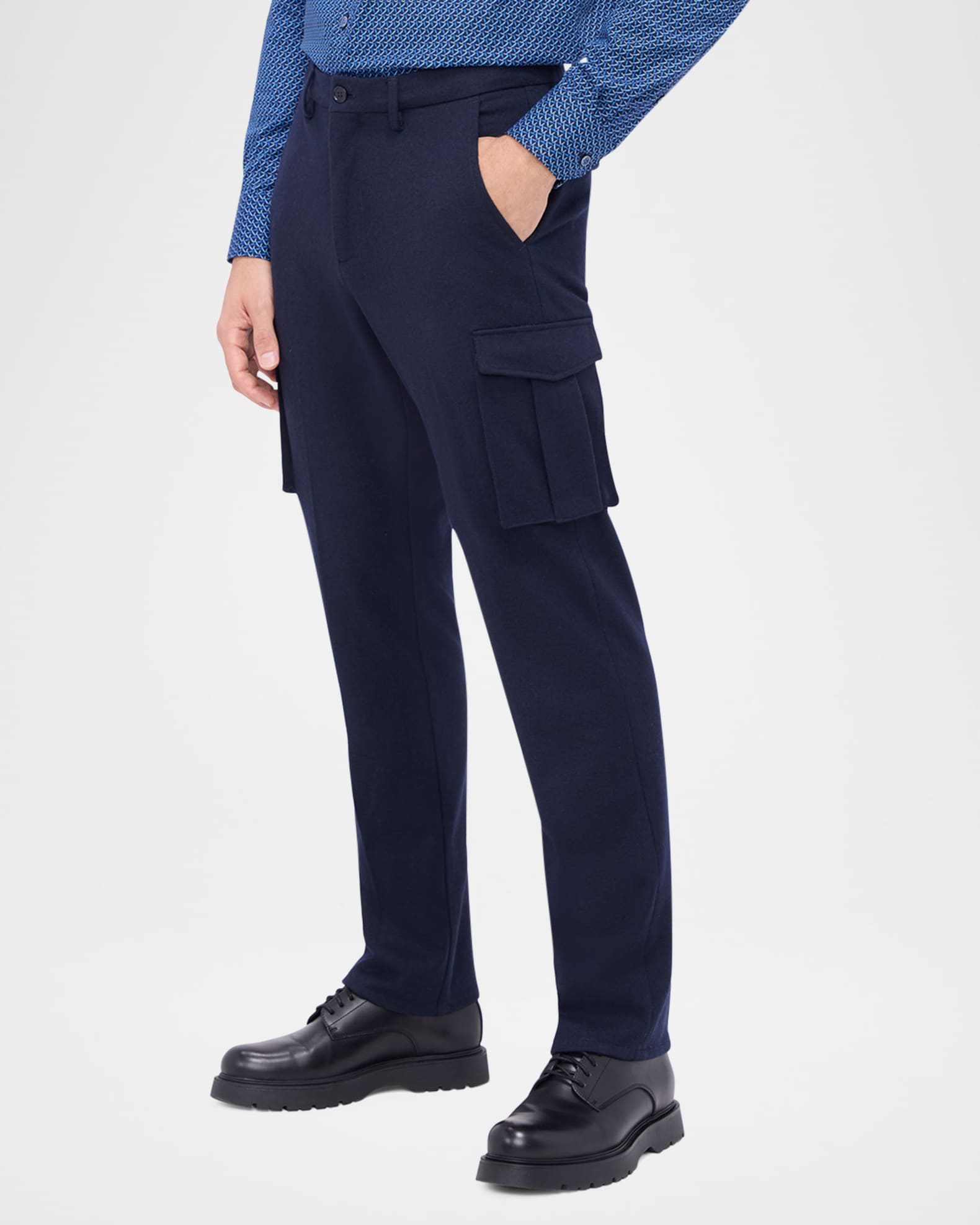 Bugatchi Men's Slim Cargo Pants | Neiman Marcus