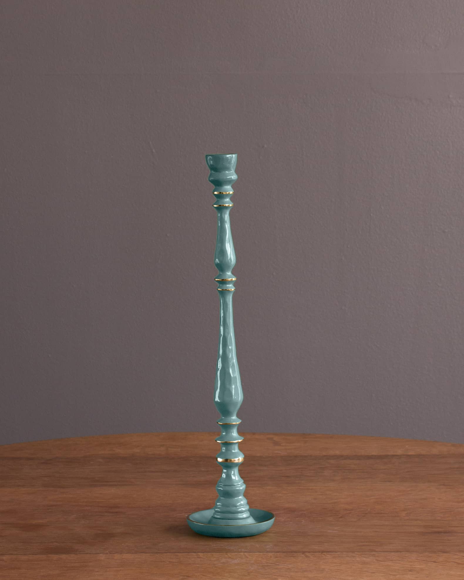 Beatriz Ball Encanto Crosby Medium Candlestick Holder, 15.5" | Neiman Marcus