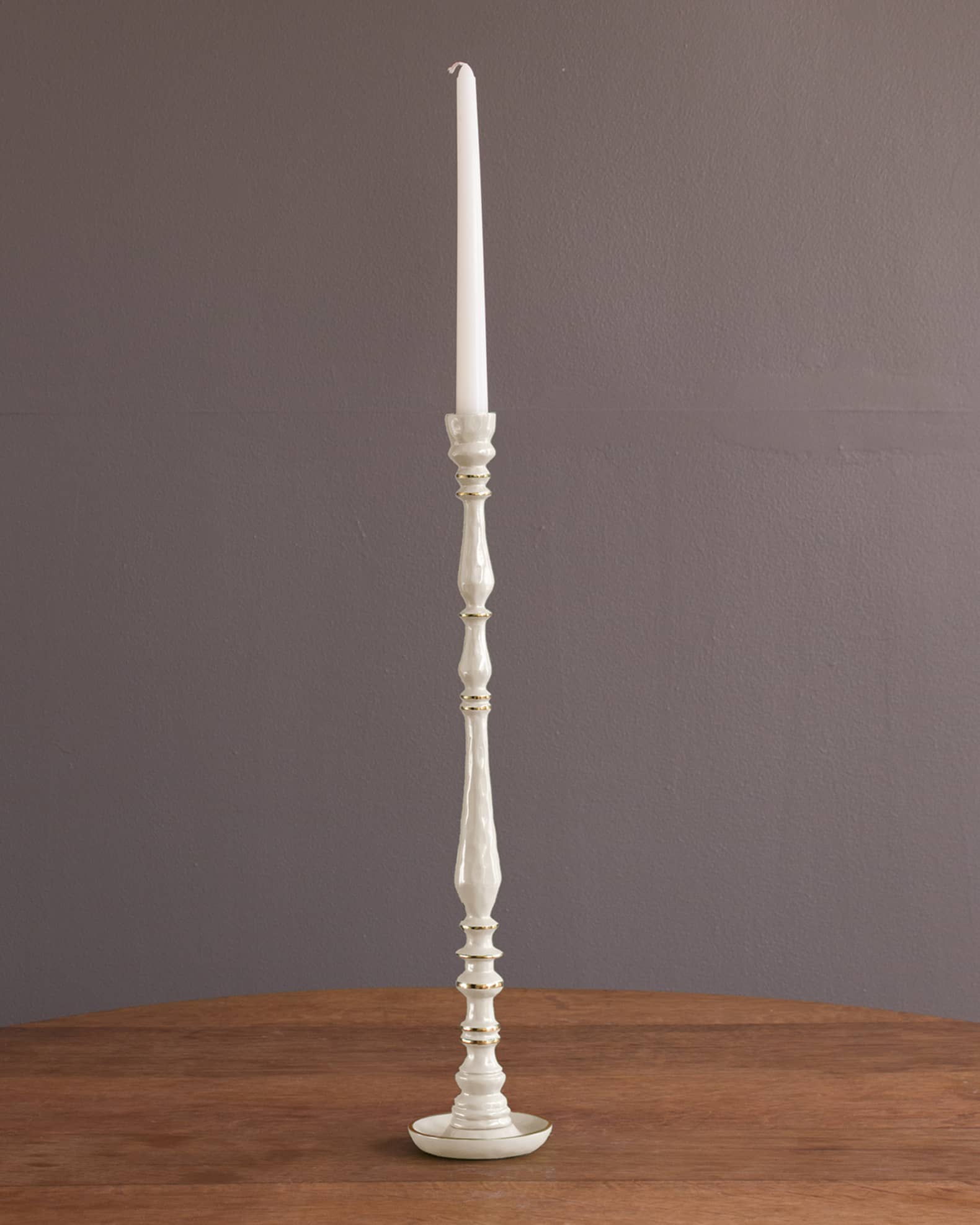 Beatriz Ball Encanto Crosby Large Candlestick Holder, 19" | Neiman Marcus