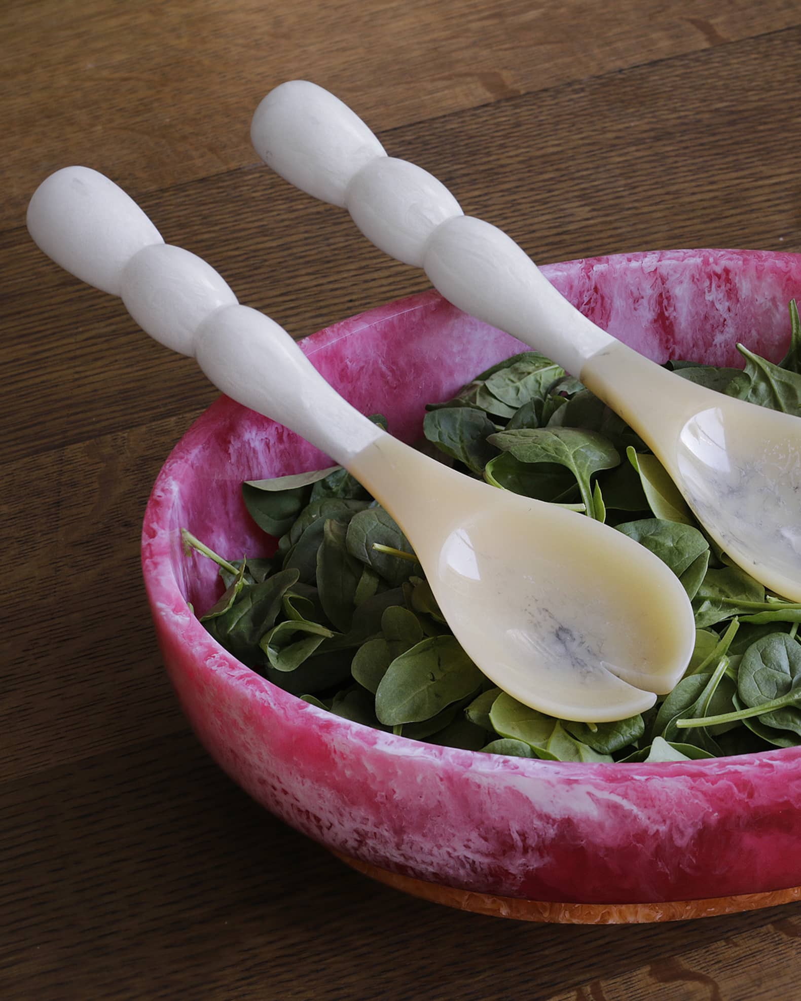 Beatriz Ball Resin Rio Bubble Salad Servers, Set of 2 | Neiman Marcus