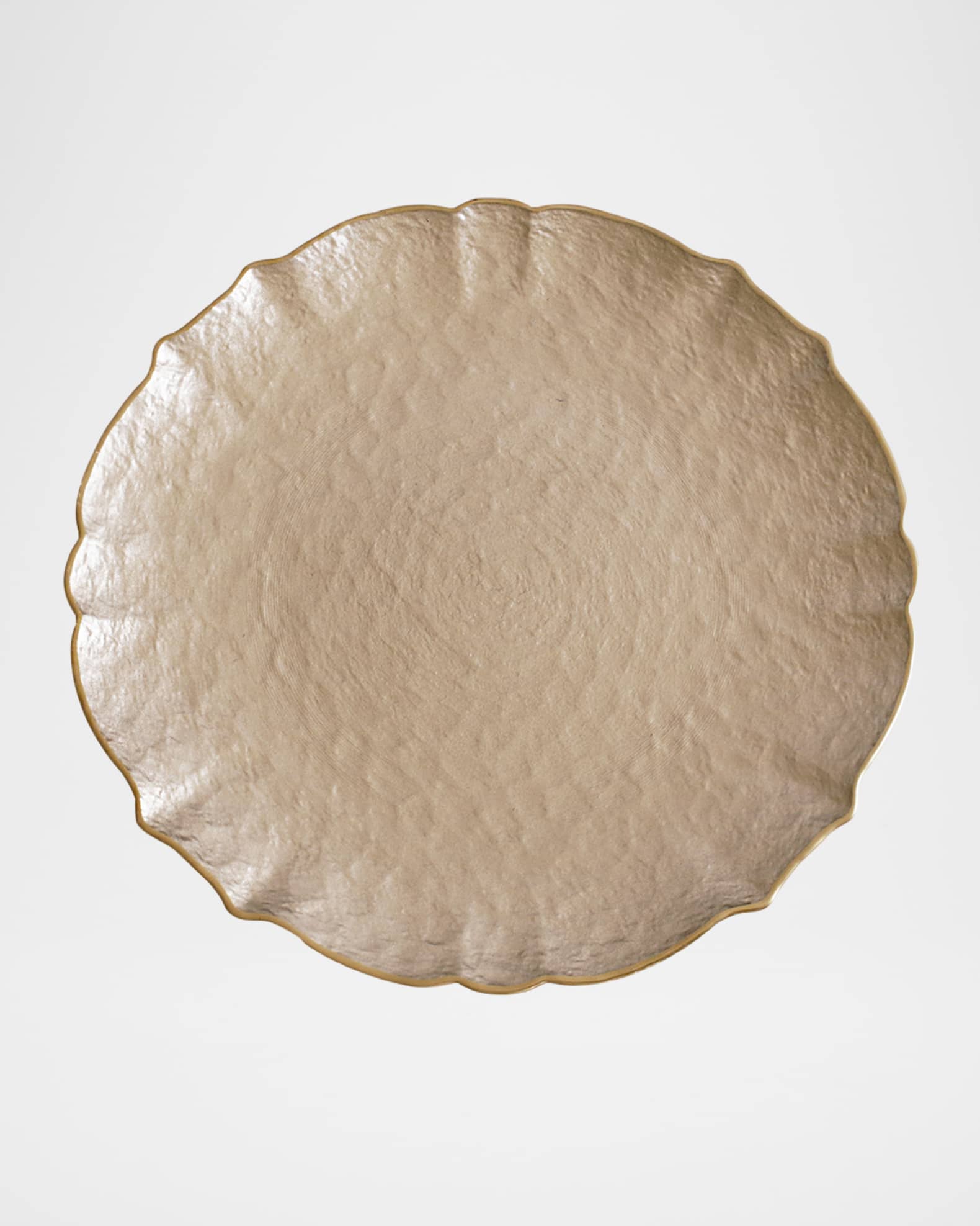 Beatriz Ball Glass Large Round Platter or Charger | Neiman Marcus