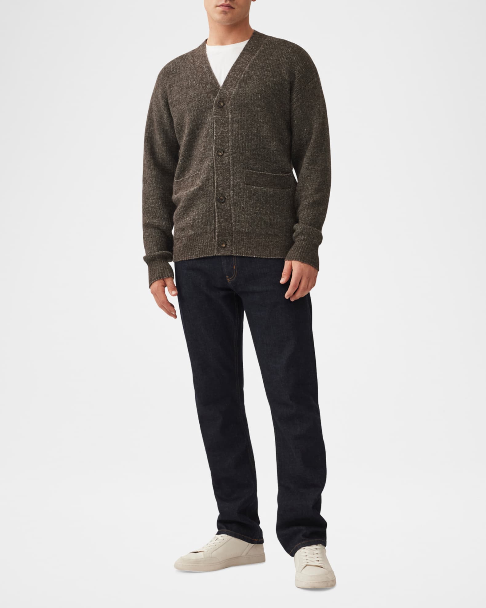 Rodd & Gunn Men's Glenallen Wool Knit Cardigan Sweater | Neiman Marcus