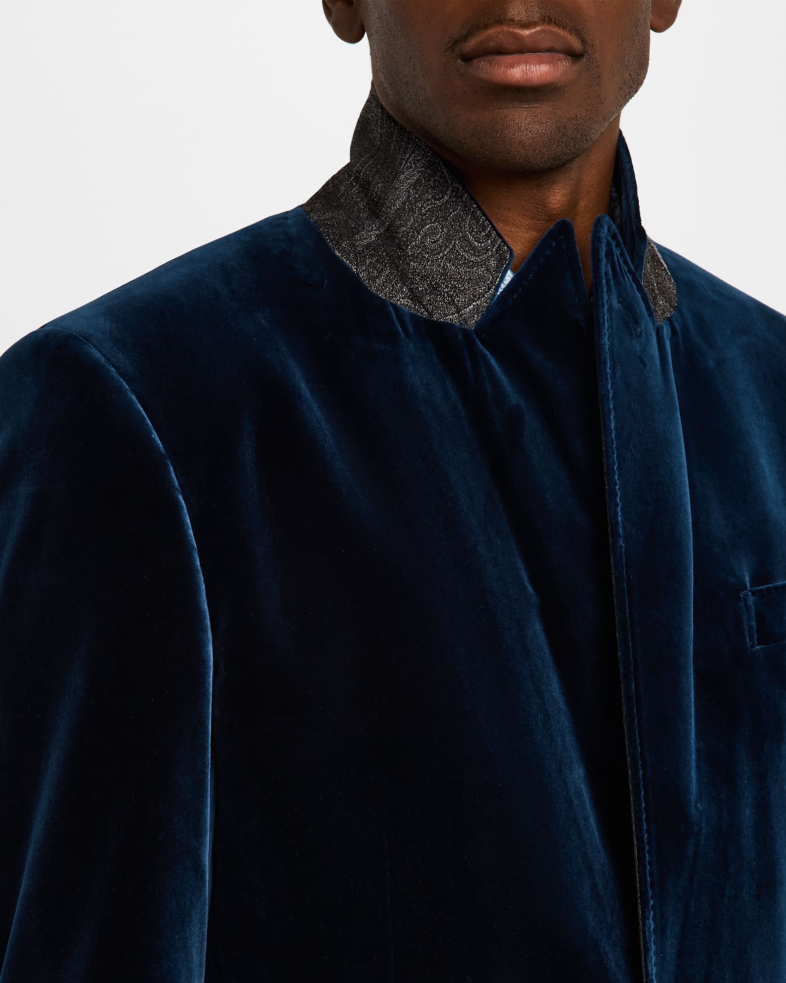 Etro Men's Velvet Evening Jacket | Neiman Marcus