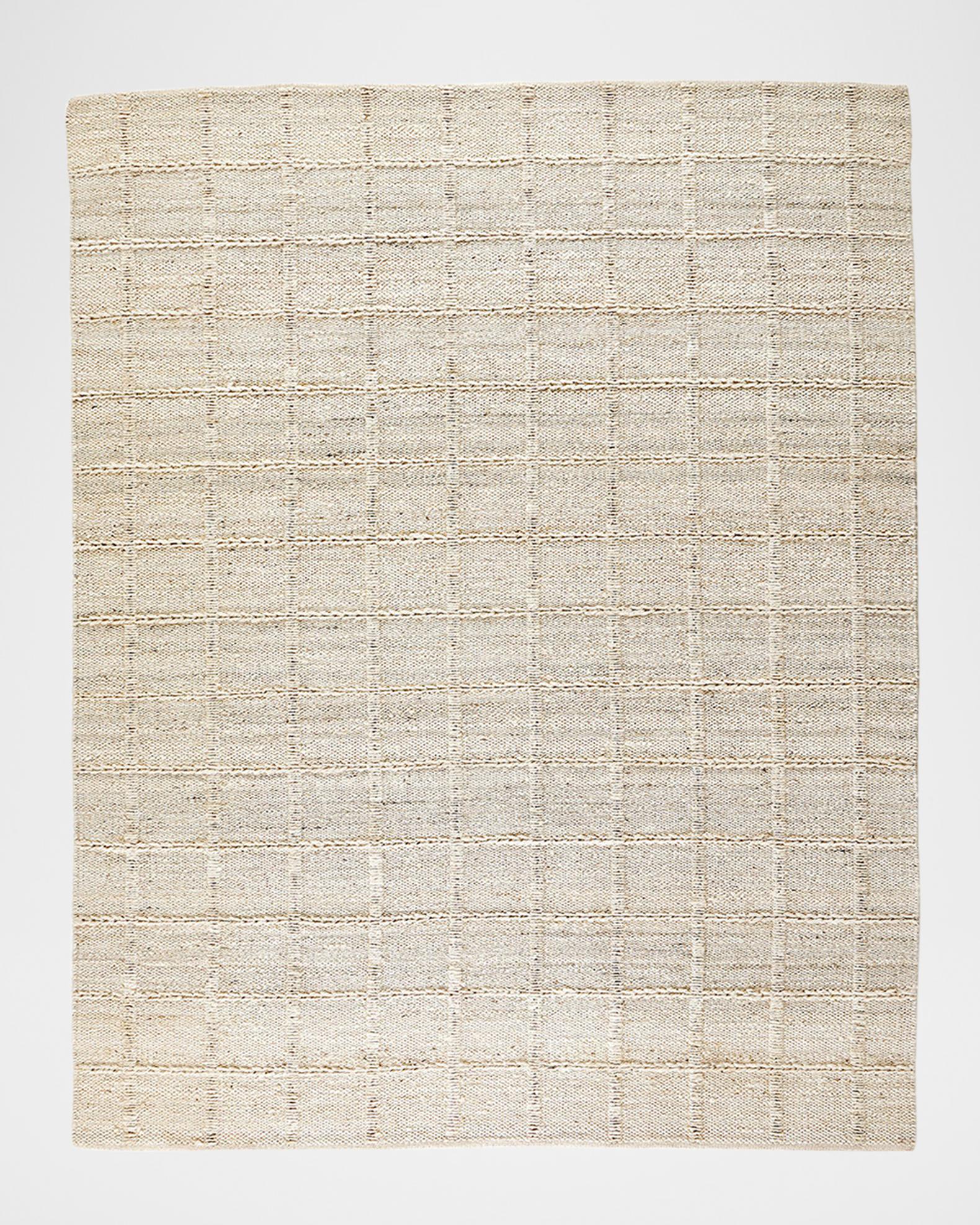 Grid Jute Ivory Rugs | Neiman Marcus