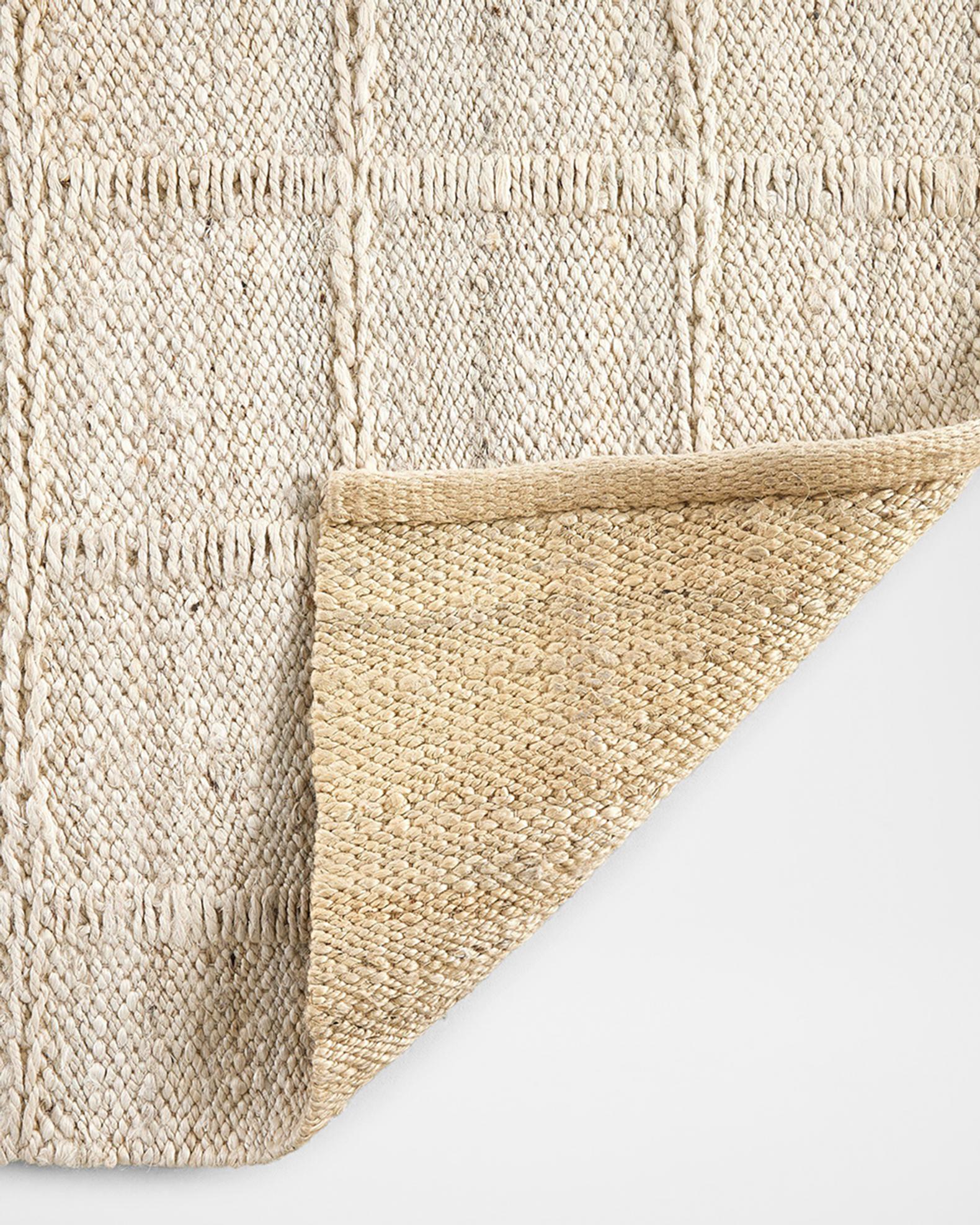 Grid Jute Ivory Rugs | Neiman Marcus