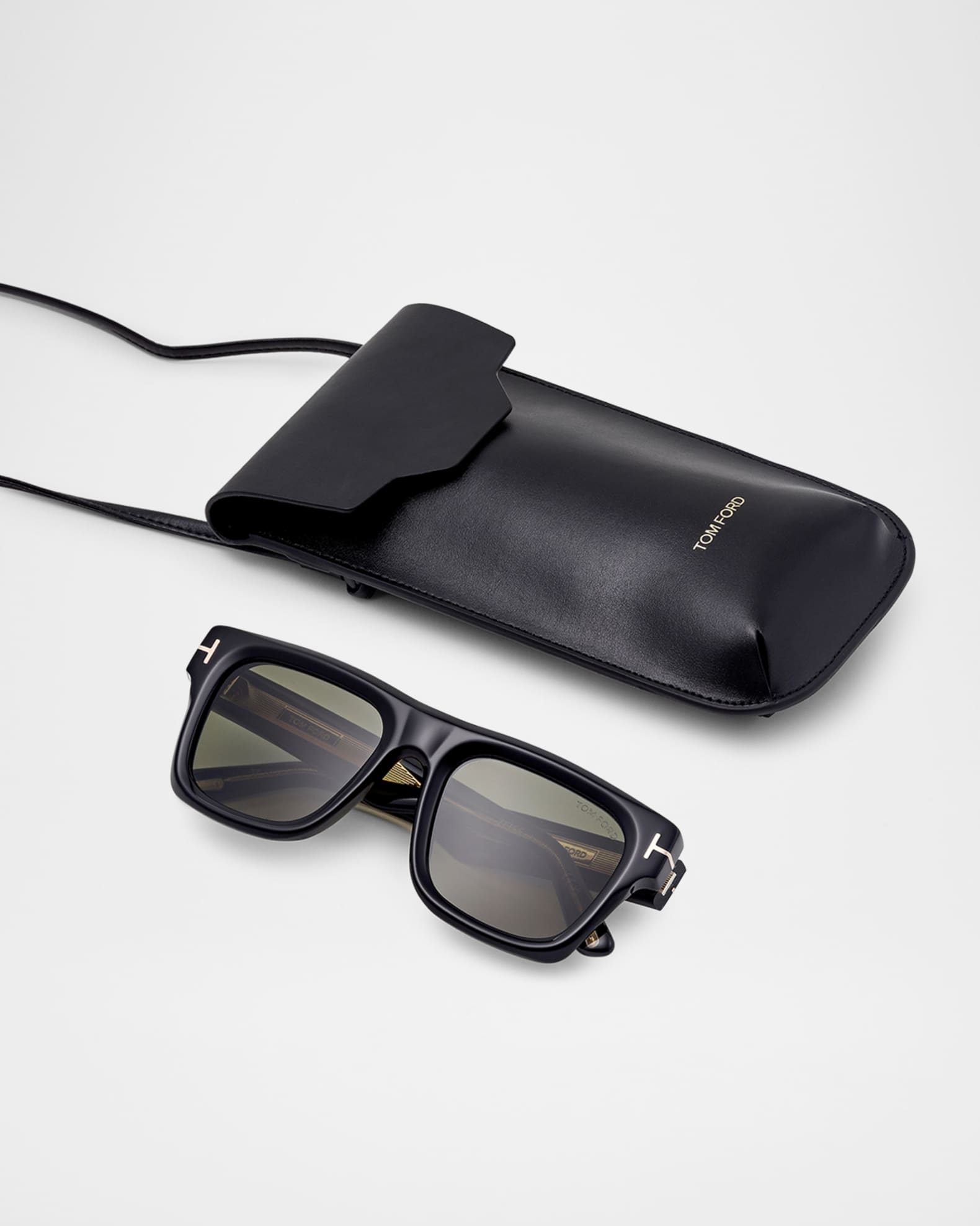 TOM FORD Men's FT1200M Acetate Square Sunglasses | Neiman Marcus