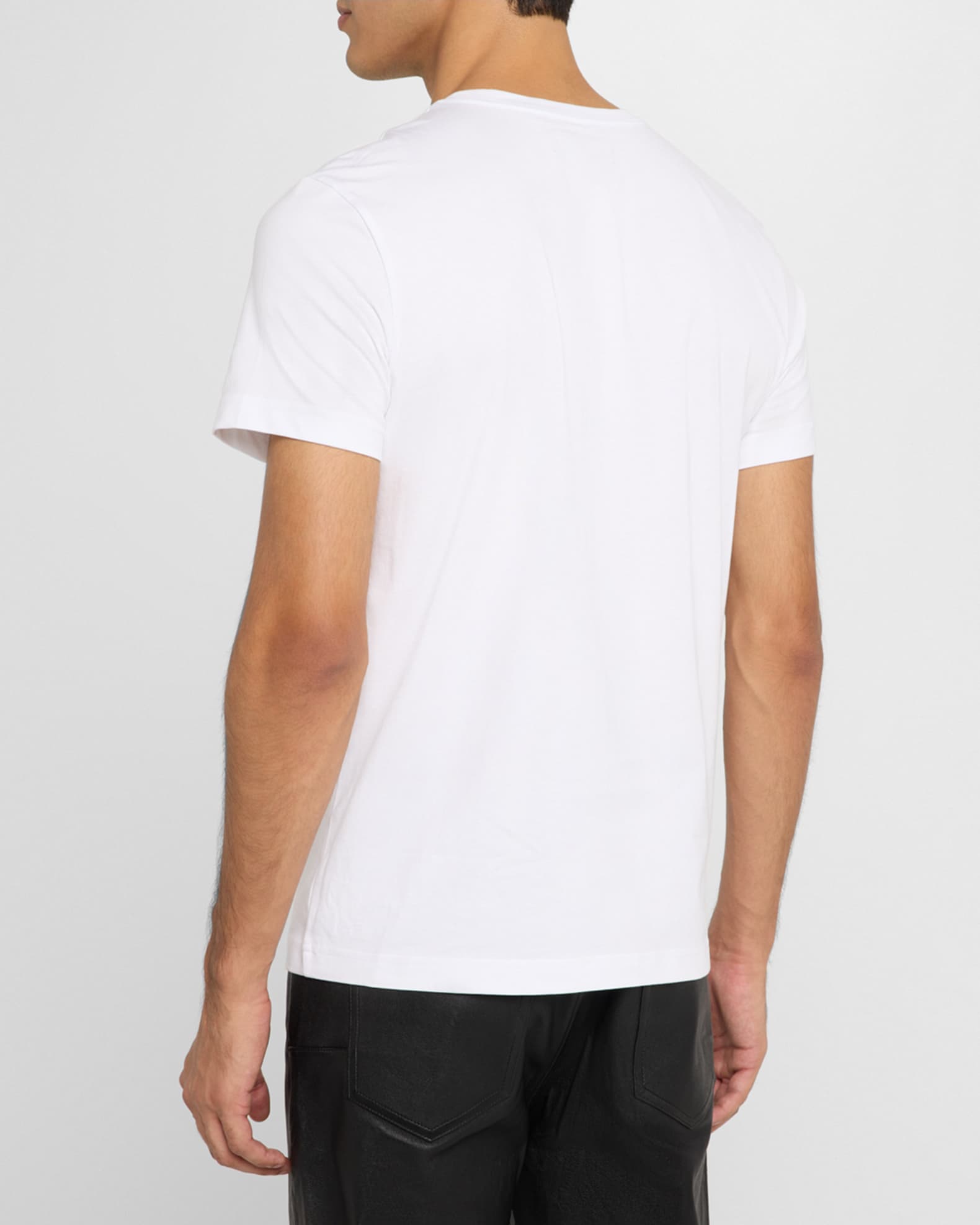 PURPLE Men's Clean Jersey Logo T-Shirt | Neiman Marcus