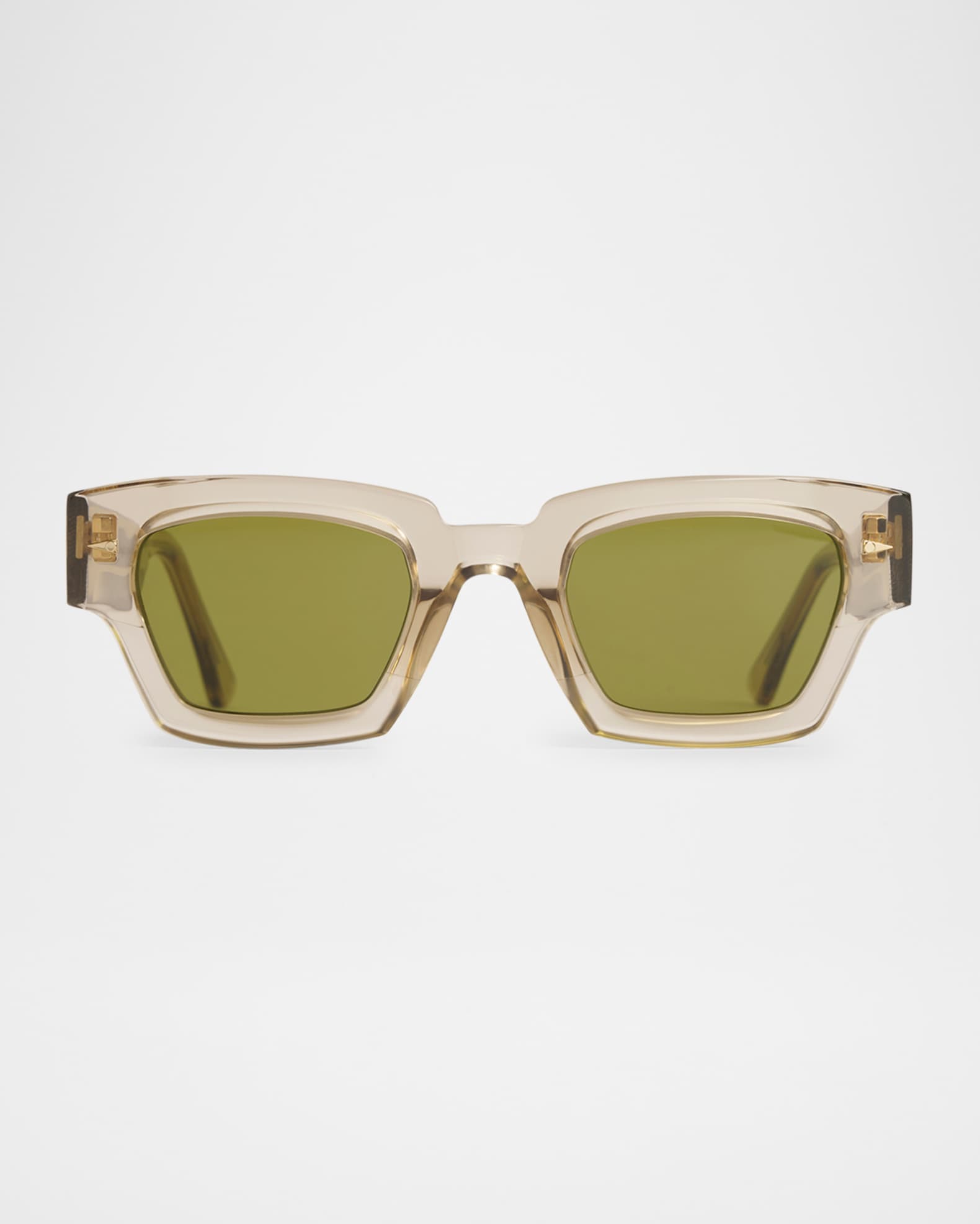 AHLEM Villette Acetate & Nylon Rectangle Sunglasses | Neiman Marcus