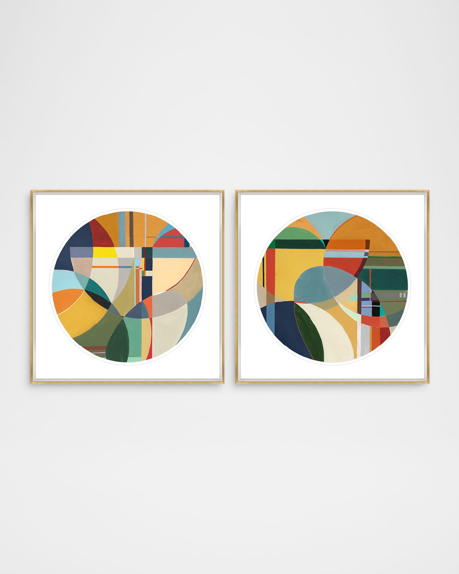 "Intersect" (Set of 2) Wall Art Collection by Jean Kenna | Neiman Marcus