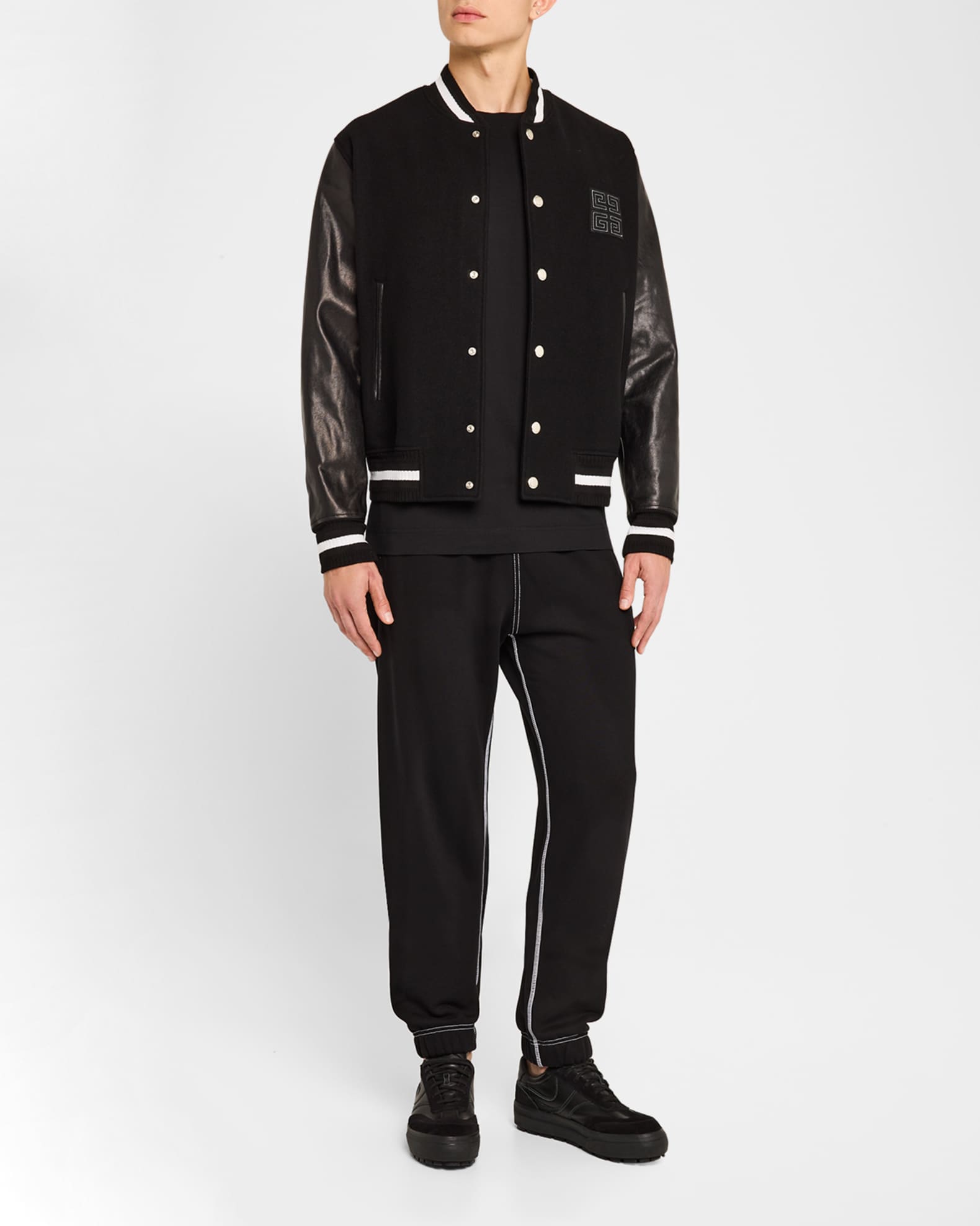 Givenchy Men's 4G Varsity Jacket | Neiman Marcus