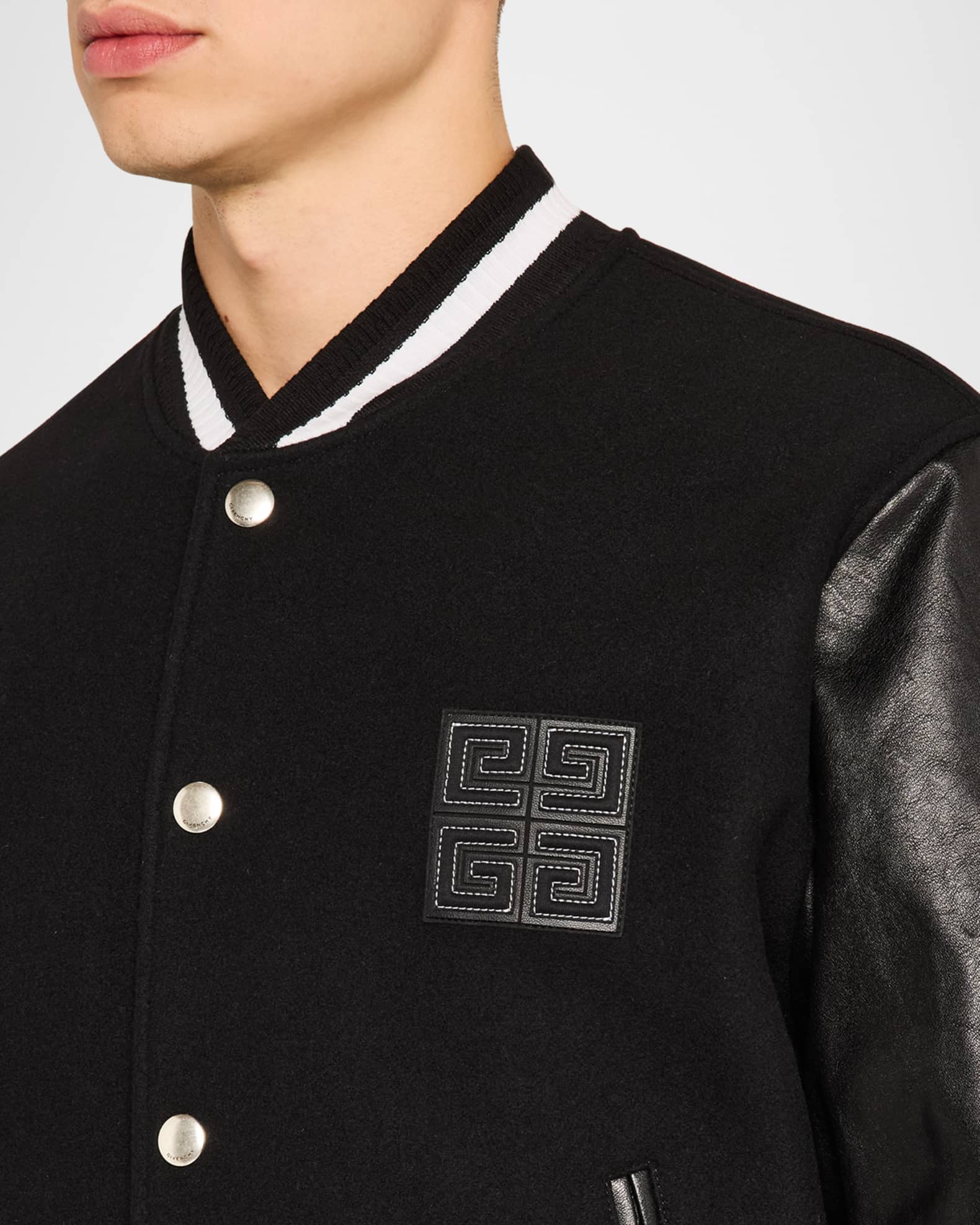 Givenchy Men's 4G Varsity Jacket | Neiman Marcus