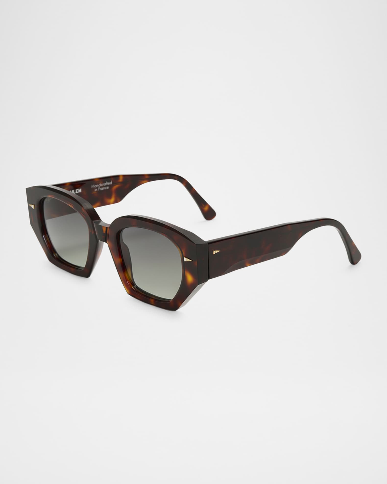 AHLEM Constantine Acetate Square Sunglasses | Neiman Marcus