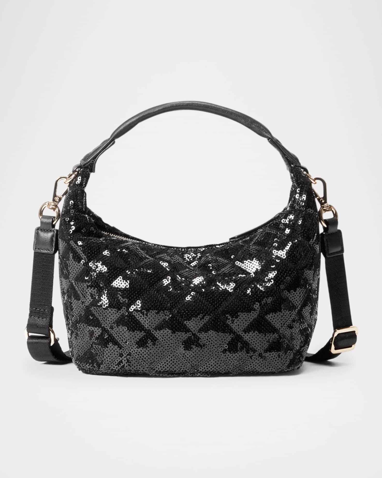MZ WALLACE Mini Sequined Top-Handle Bag | Neiman Marcus