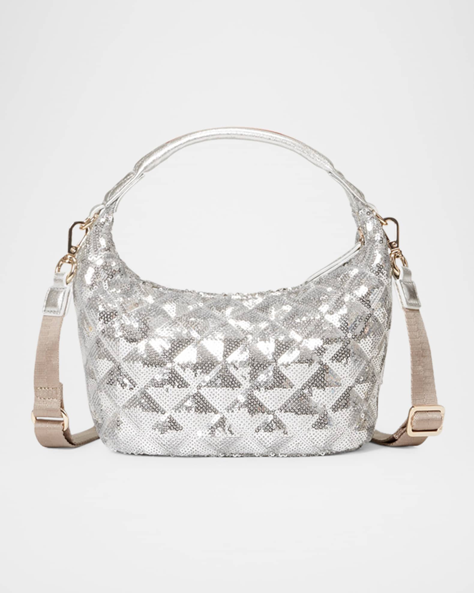 MZ WALLACE Mini Sequined Top-Handle Bag | Neiman Marcus