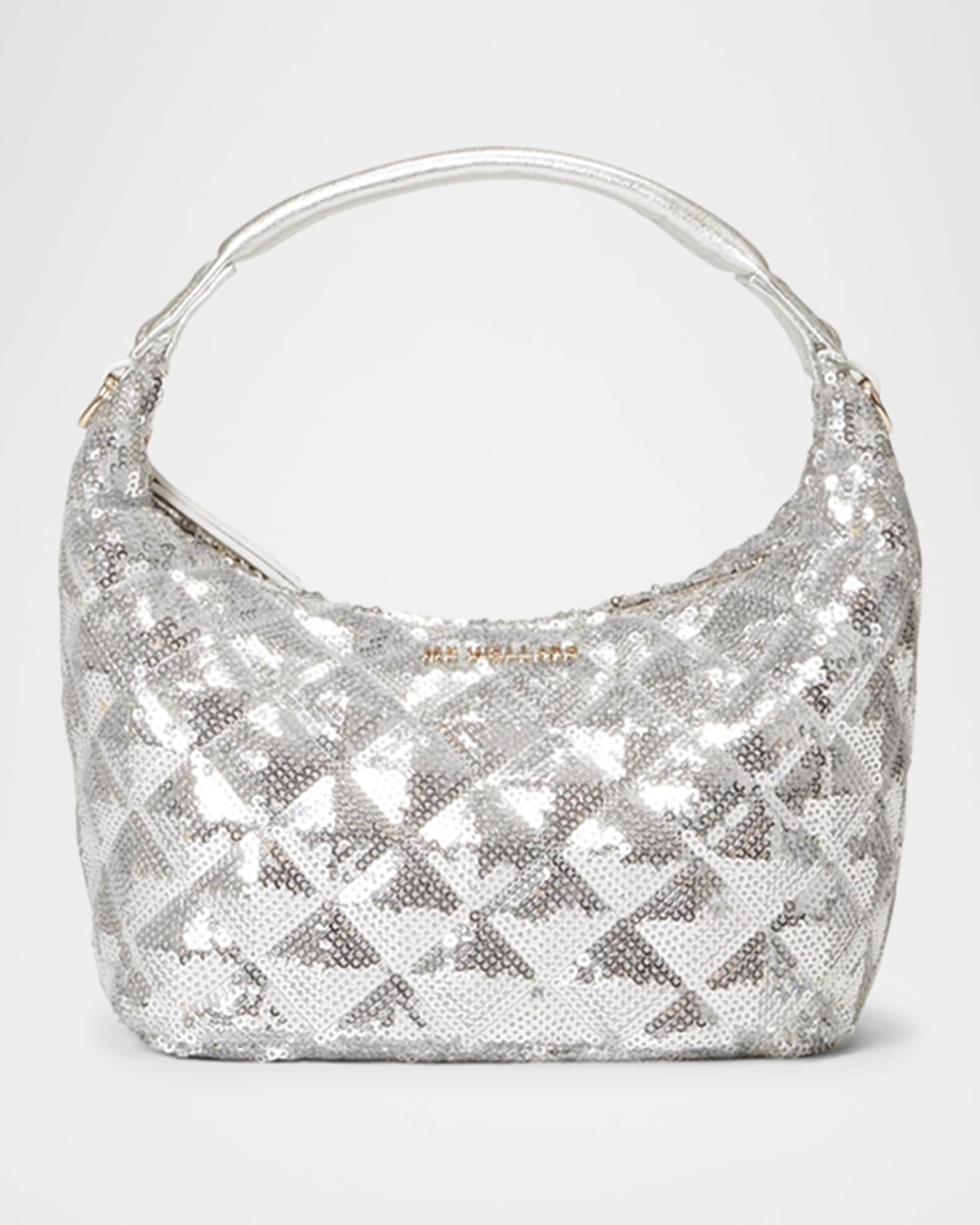 MZ WALLACE Mini Sequined Top-Handle Bag | Neiman Marcus