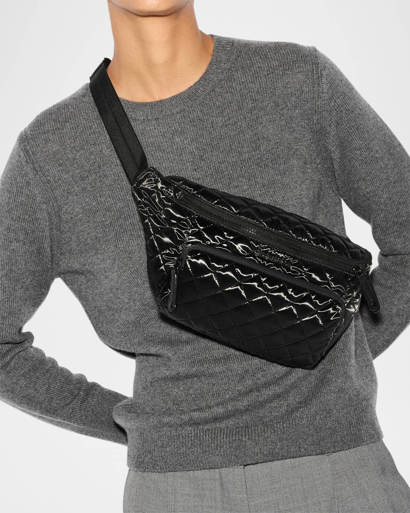 MZ WALLACE Metro Sling Quilted Belt Bag | Neiman Marcus