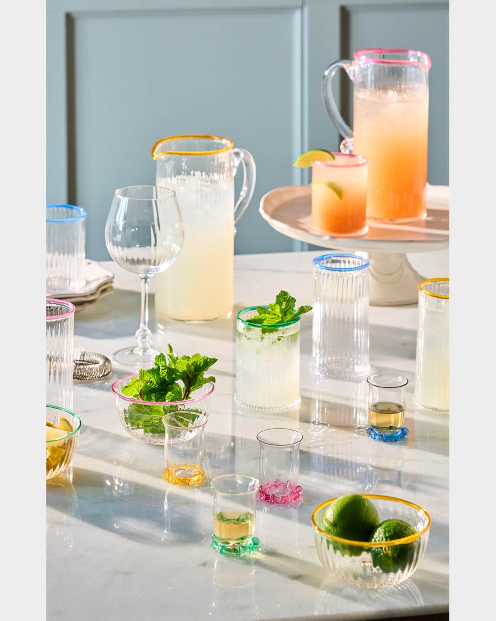 Juliska Harriet Assorted Shot Glasses, Set of 4 | Neiman Marcus