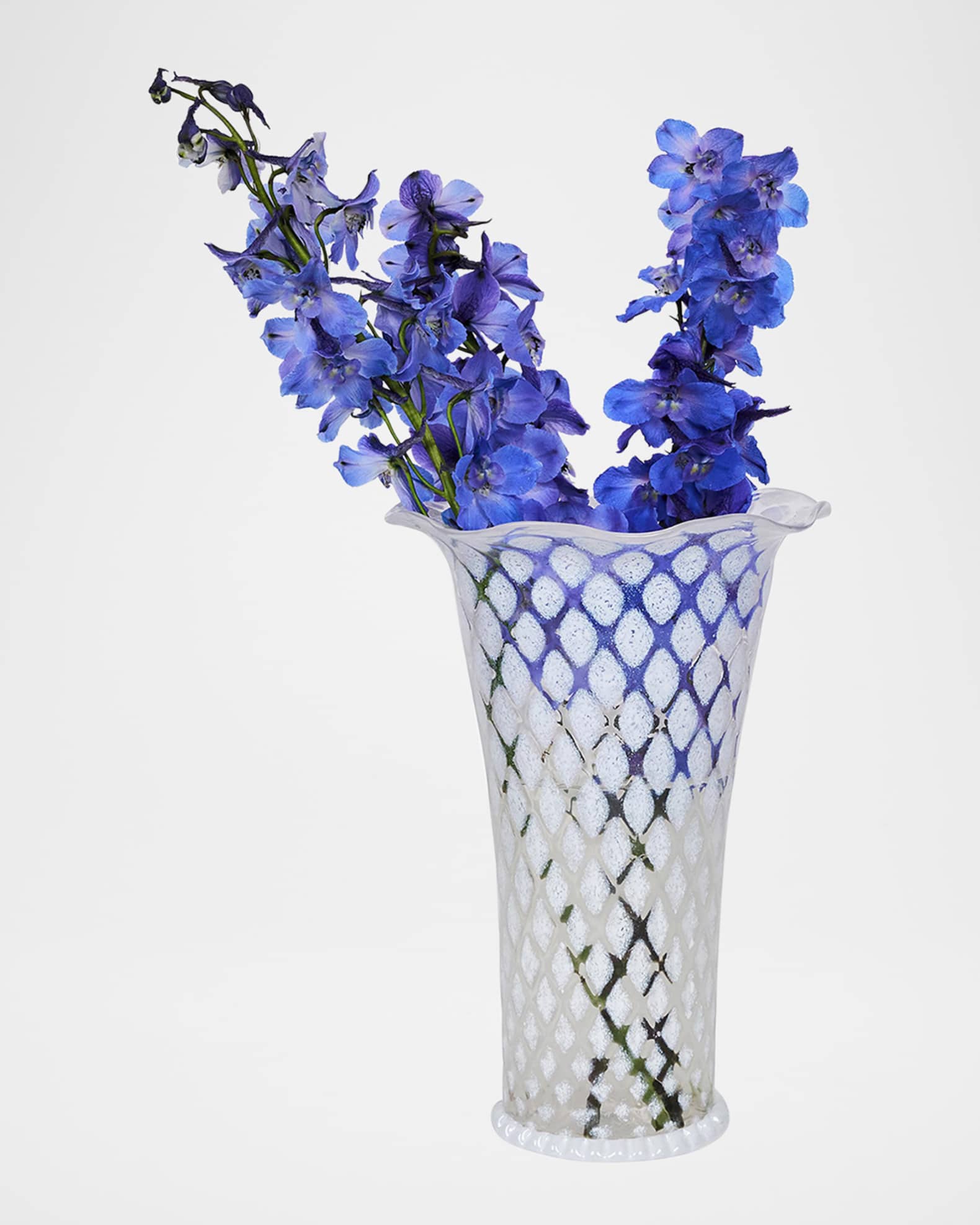 Juliska Trellis 9" Flared Vase | Neiman Marcus