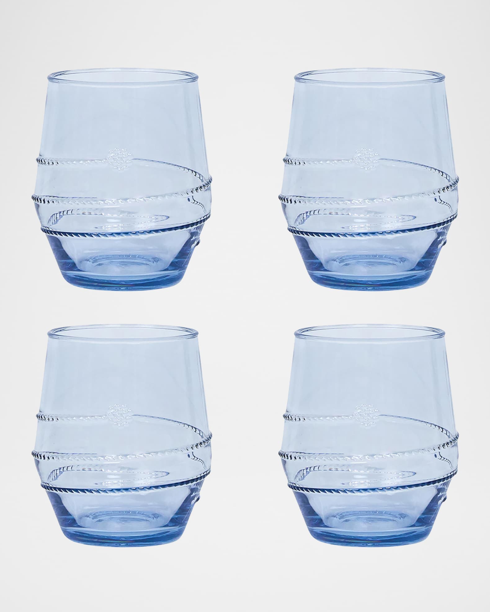Juliska Amalia Acrylic Small Tumblers, Set of 4 | Neiman Marcus