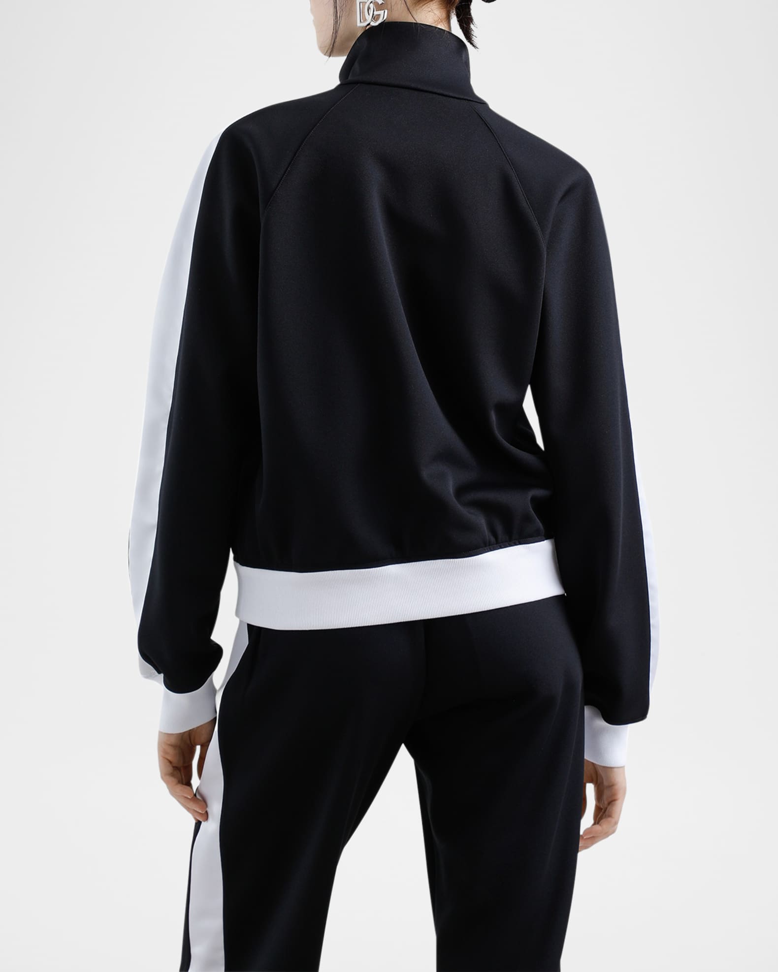 Dolce&Gabbana Triacetate Track Jacket | Neiman Marcus