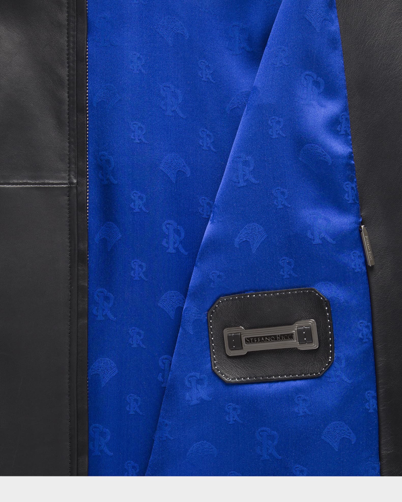 Stefano Ricci Men's Leather Moto Jacket | Neiman Marcus