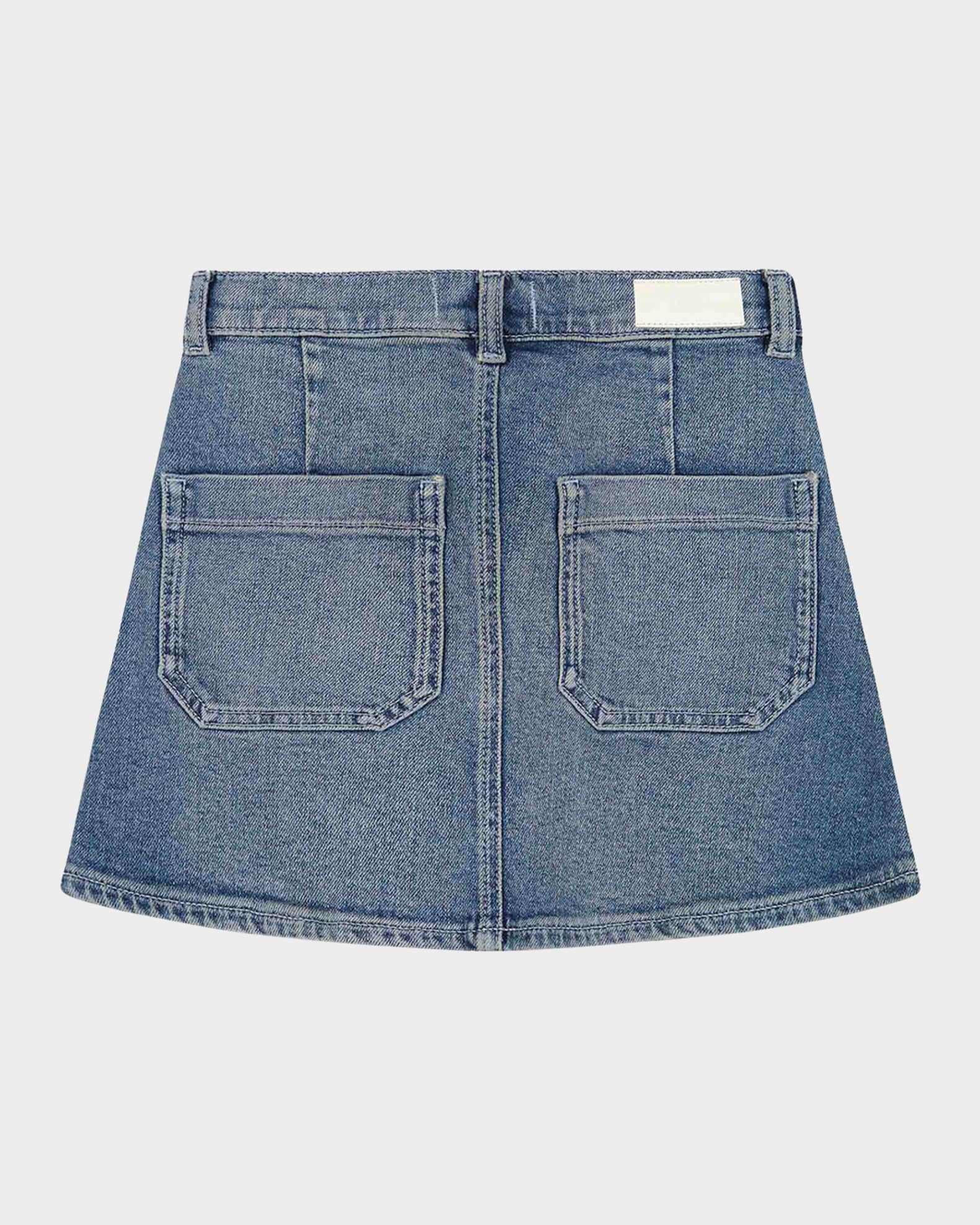 Girl's Jenny Denim Mini Skirt | Neiman Marcus
