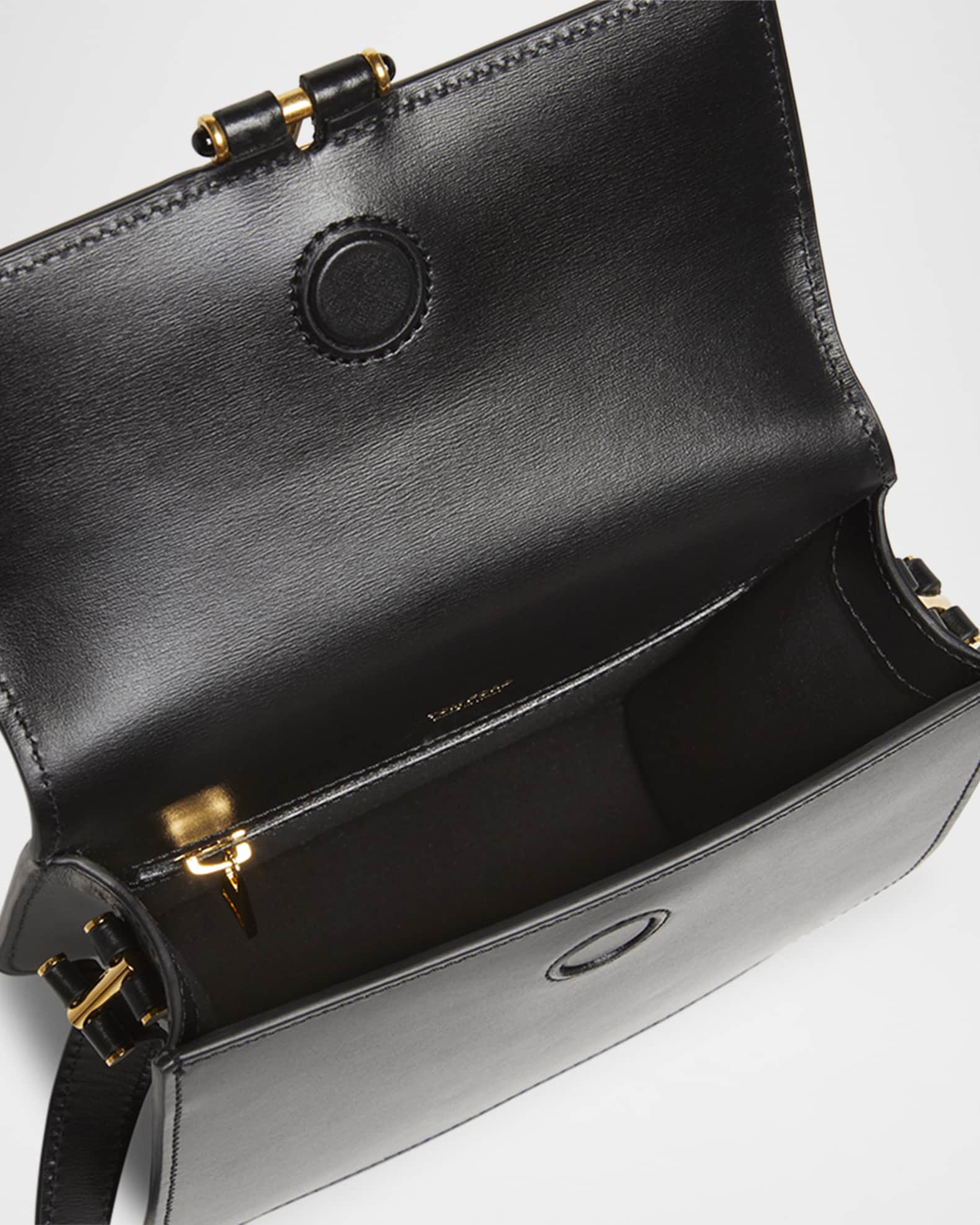 TOM FORD Tara Mini Flap Crossbody Bag in Leather | Neiman Marcus