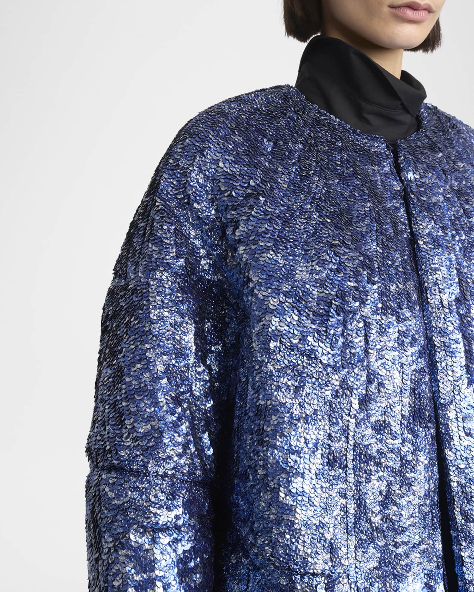 Dries Van Noten Violini Sequin Jacket | Neiman Marcus