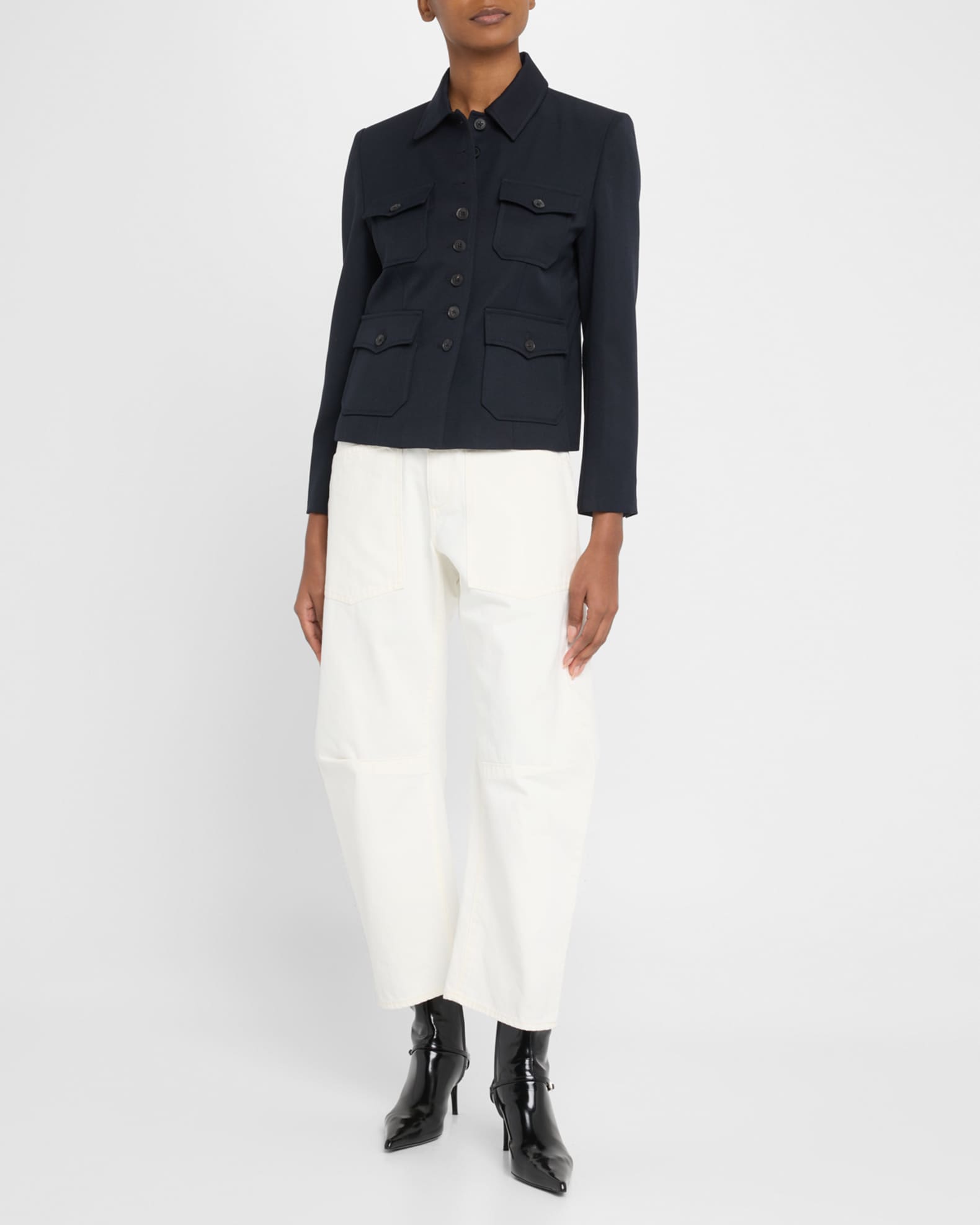 Nili Lotan Jamison Wool Jacket | Neiman Marcus