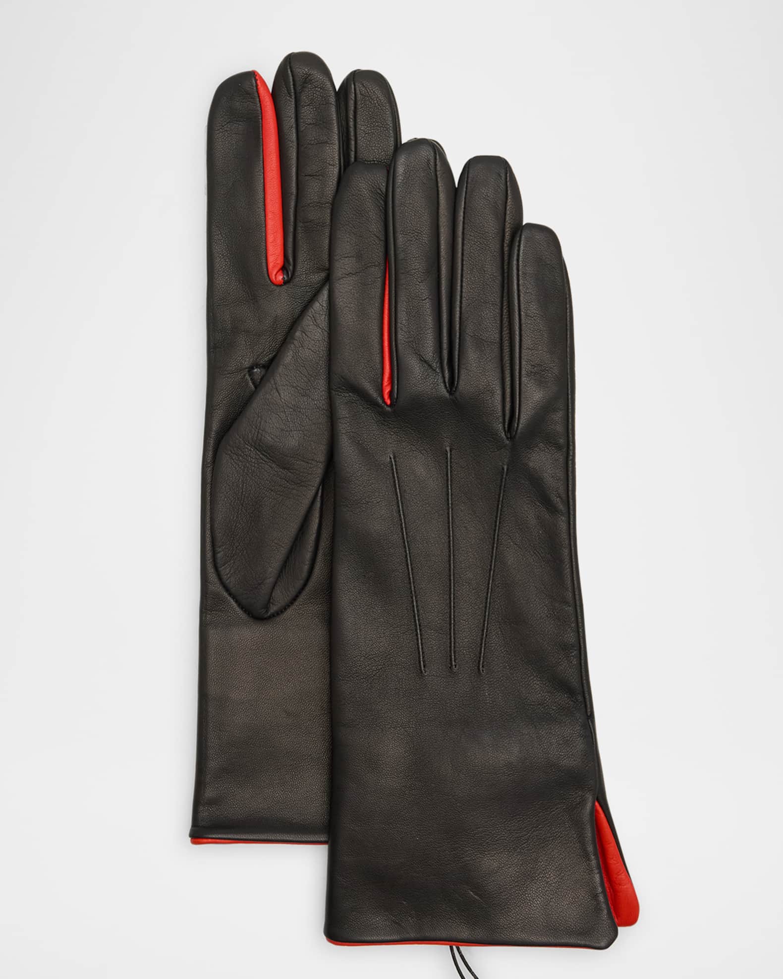 Paula Rowan Sophia Leather Gloves | Neiman Marcus
