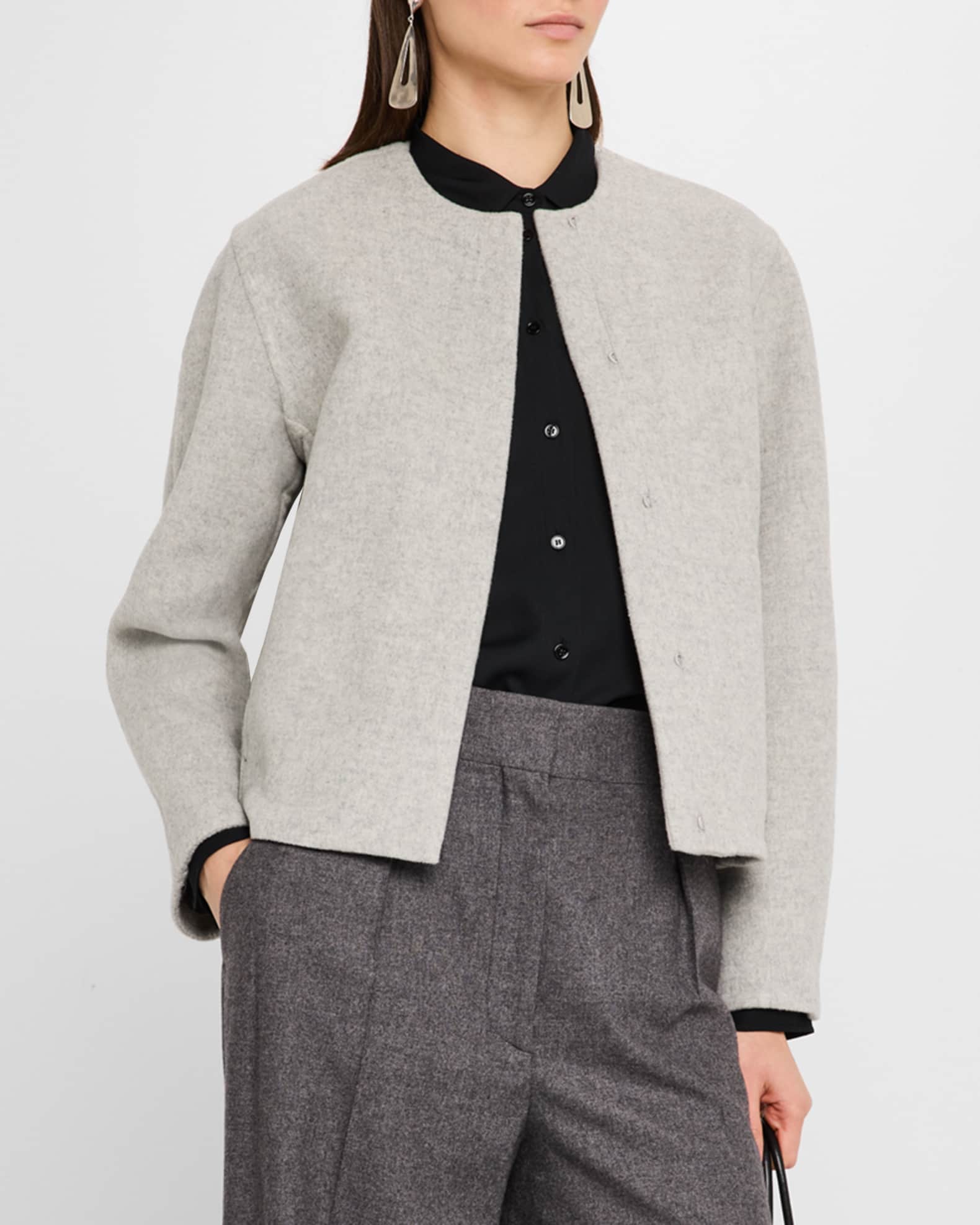 Vince Double-Face Wool Jacket | Neiman Marcus
