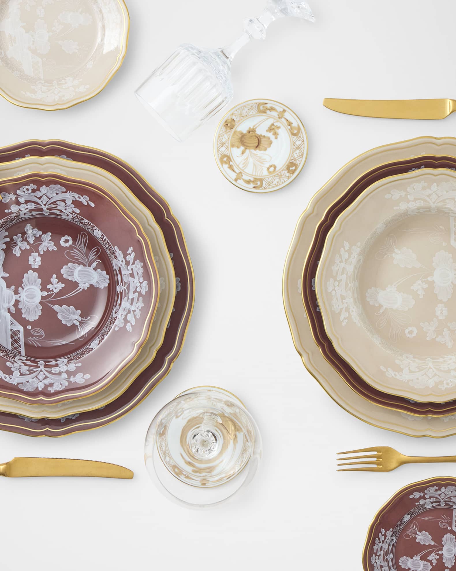 GINORI 1735 Oriente Italiano Castagna Charger Plate | Neiman Marcus