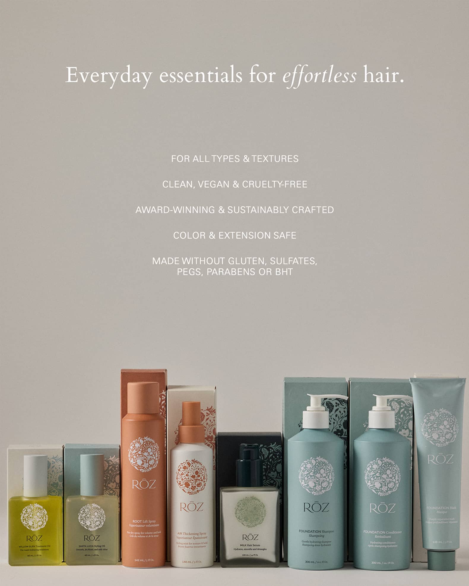 ROZ Hair The Healthy Hair Kit | Neiman Marcus