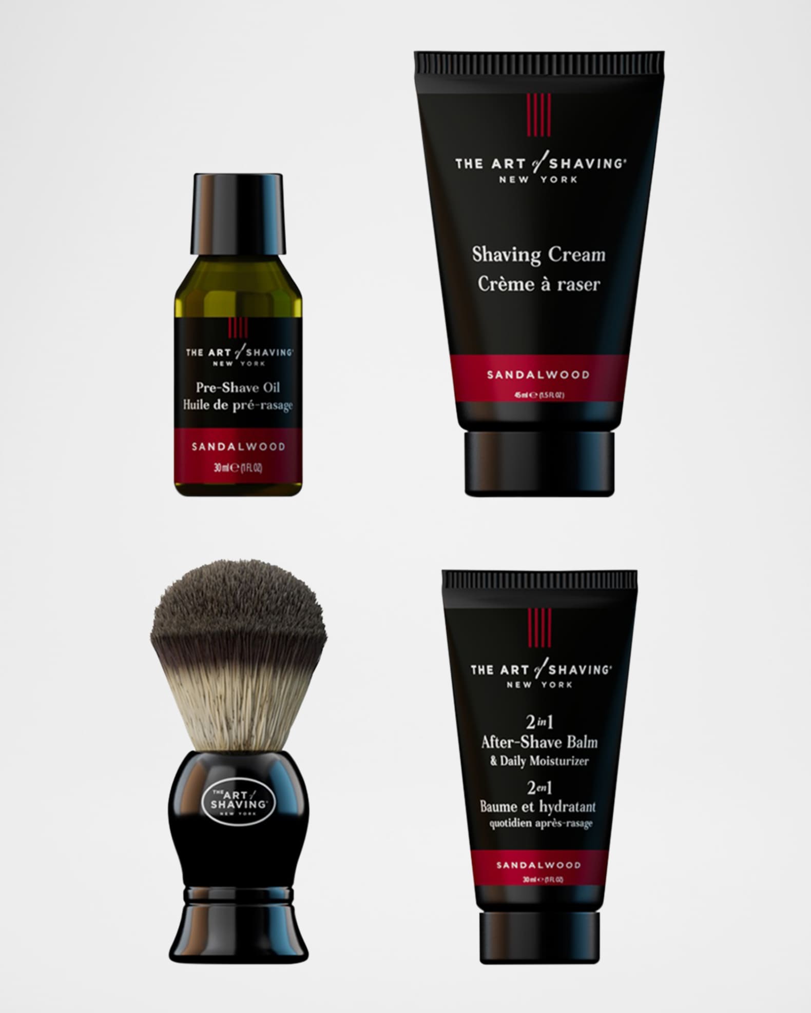 The Art of Shaving Essential Shaving Set Sandalwood | Neiman Marcus
