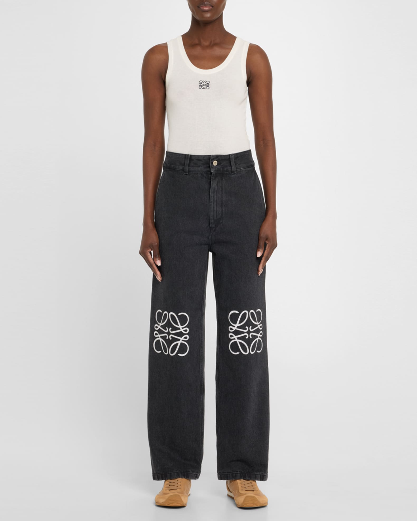 Loewe Flow Retro Runner Sneakers | Neiman Marcus