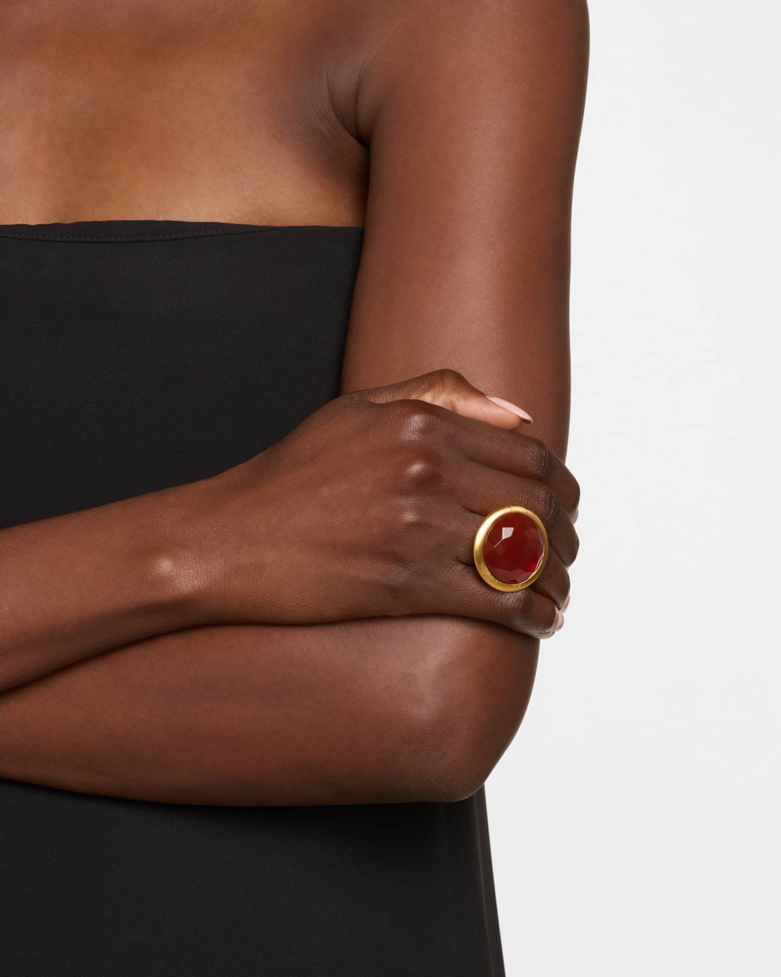 NEST Jewelry Carnelian Adjustable Statement Ring | Neiman Marcus