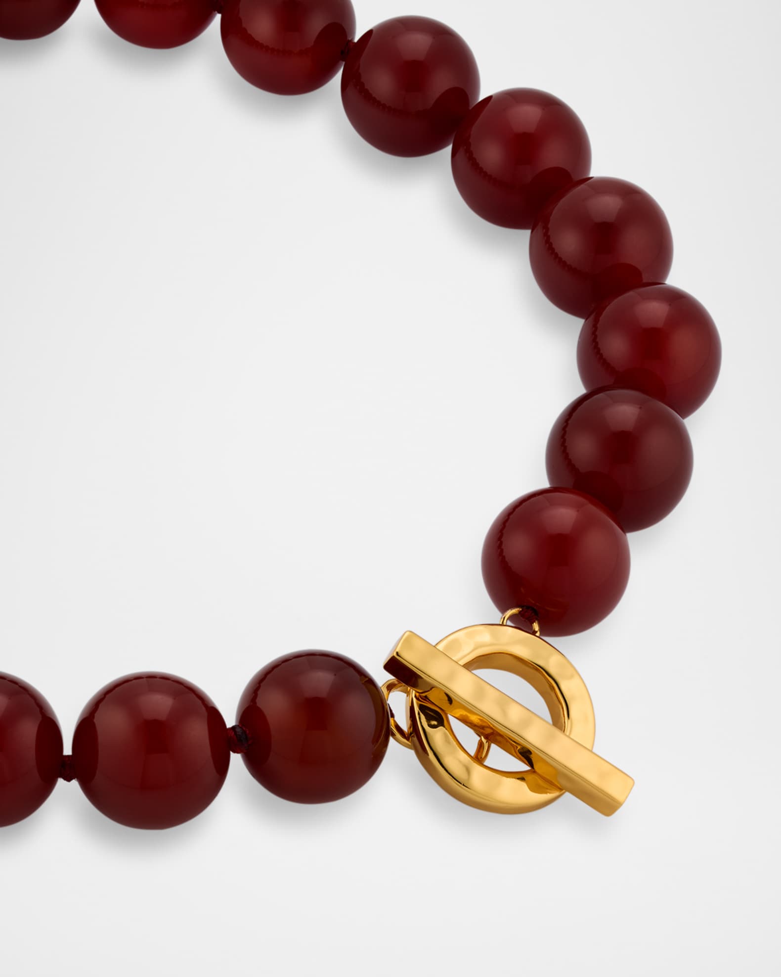 NEST Jewelry Carnelian Gemstone Statement Strand Necklace | Neiman Marcus