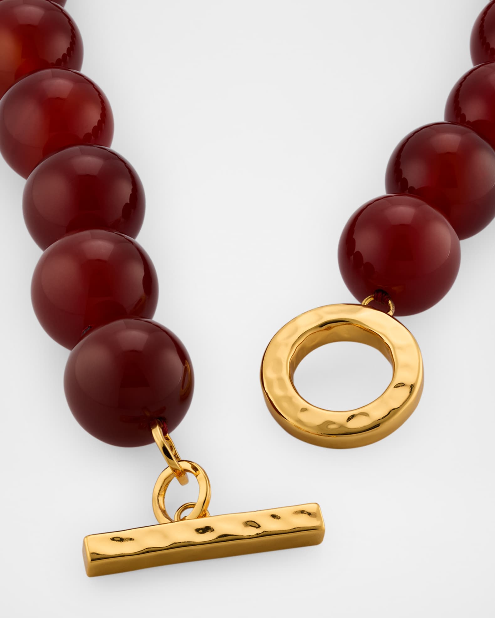 NEST Jewelry Carnelian Gemstone Statement Strand Necklace | Neiman Marcus
