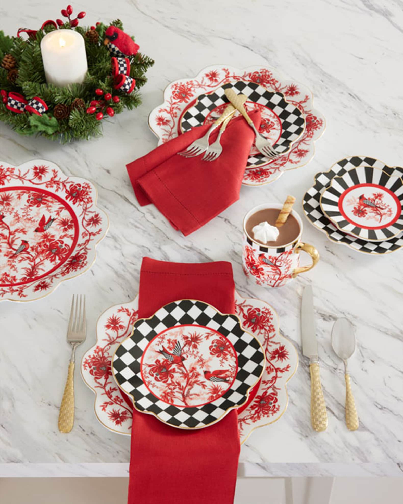 Cardinal Toile Dinnerware Collection | Neiman Marcus