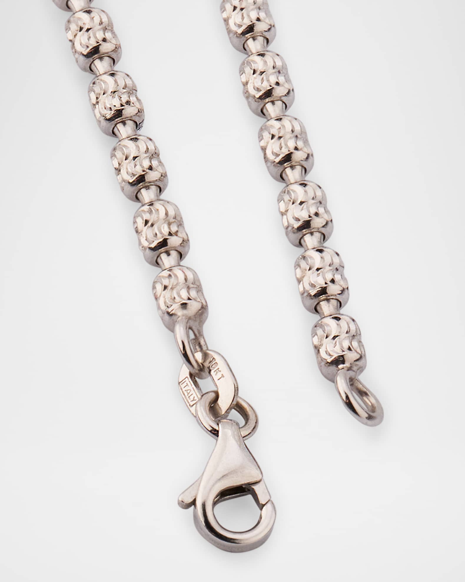 Neiman Marcus Diamonds 18K White Gold Large Diamond S Necklace, 2.52tcw ...
