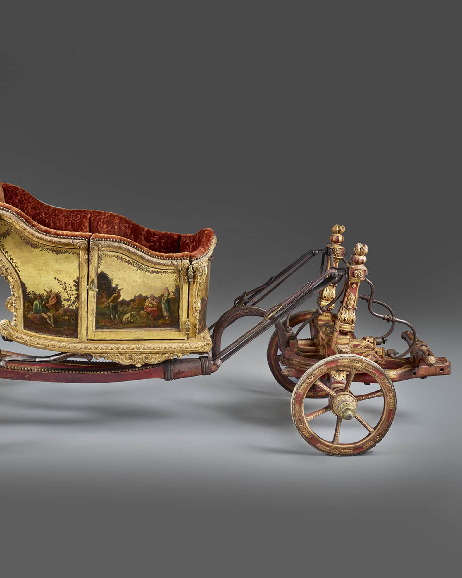 Royal Caleche Galerie Kraemer Paris, 18th-Century Royal Caleche Fantasy ...
