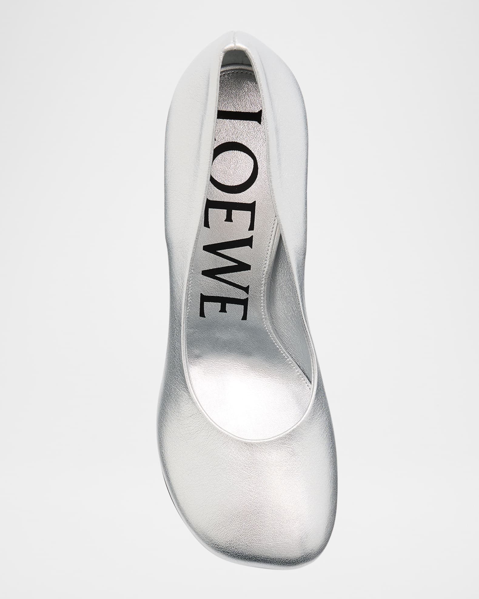 Loewe Toy Metallic Leather Stiletto Pumps | Neiman Marcus