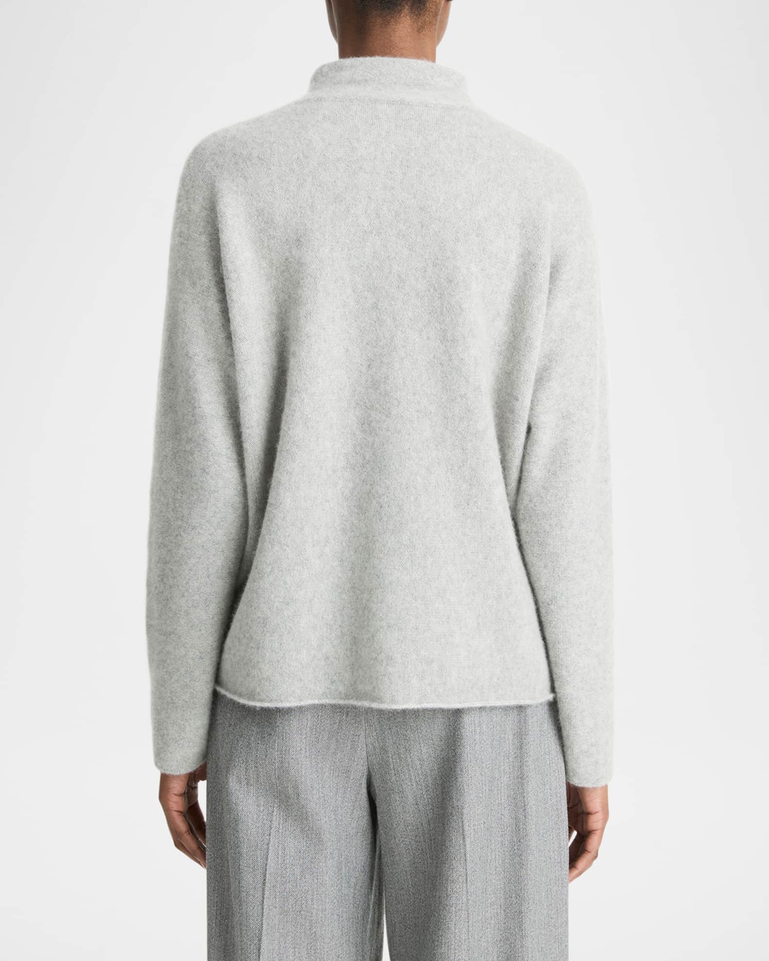 Vince Boxy Cashmere Turtleneck Sweater | Neiman Marcus