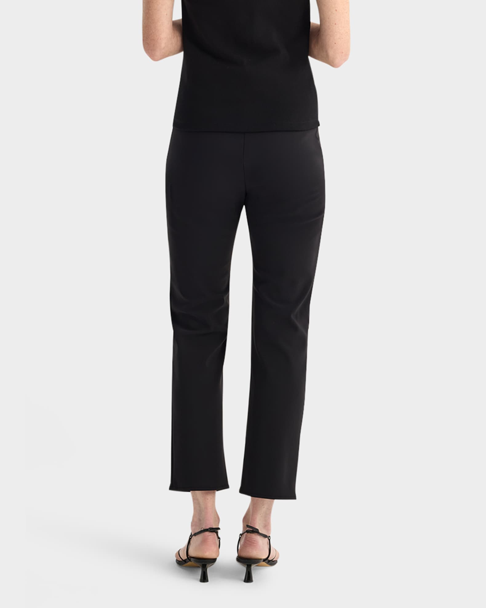 Rohe Cigarette Scuba Trousers | Neiman Marcus