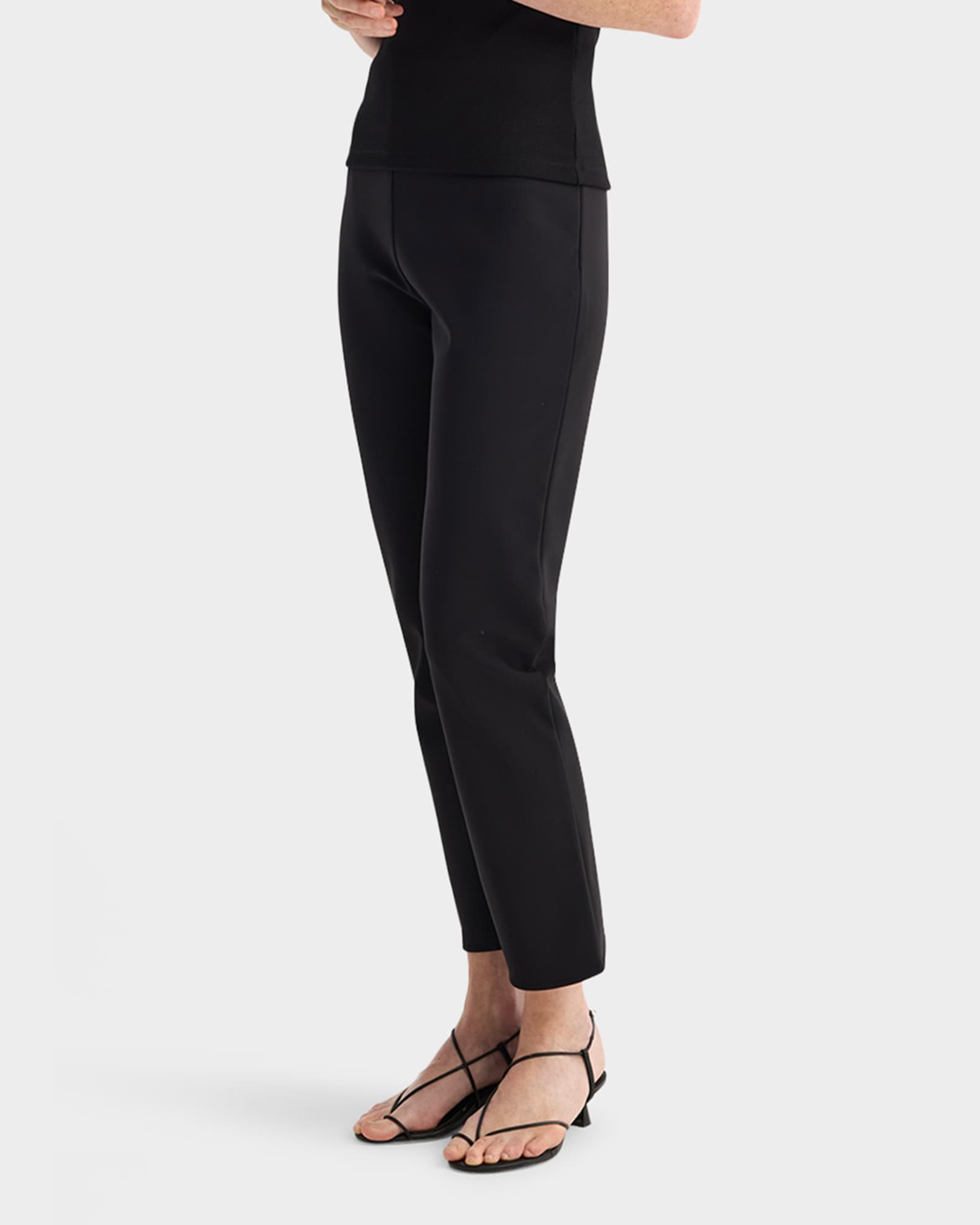 Rohe Cigarette Scuba Trousers | Neiman Marcus