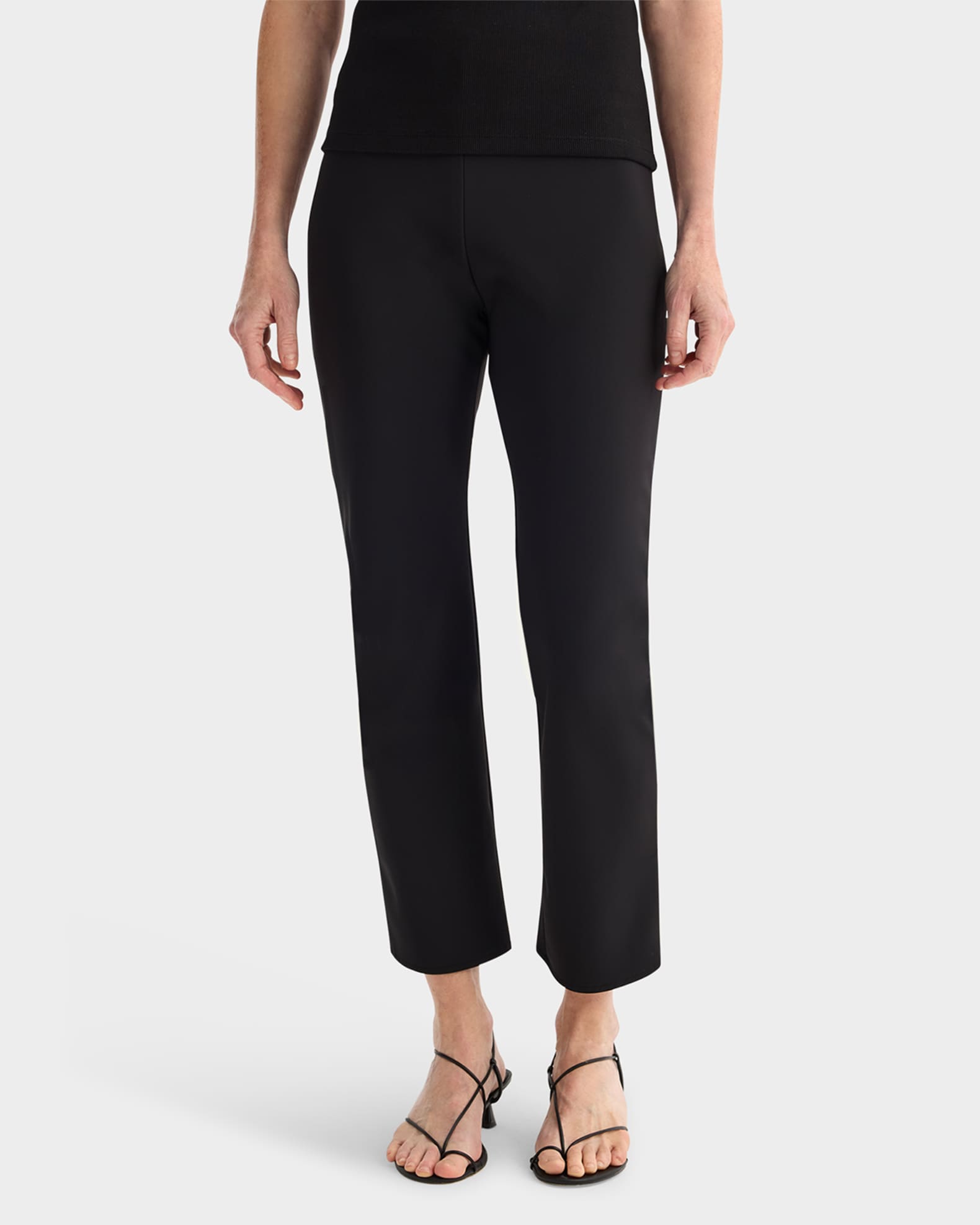 Rohe Cigarette Scuba Trousers | Neiman Marcus