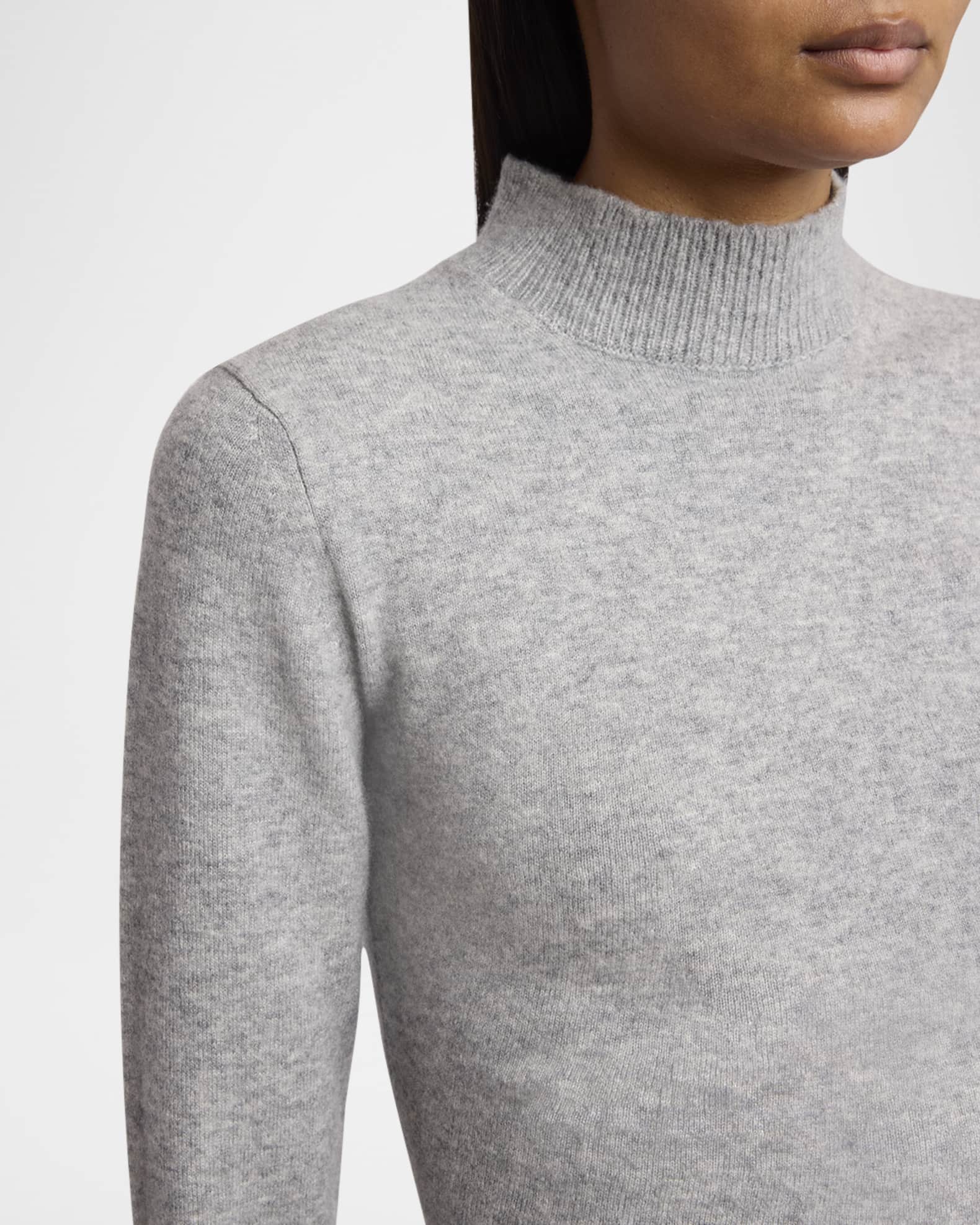 Proenza Schouler Annette Long-Sleeve Cashmere Silk Maxi Dress | Neiman ...