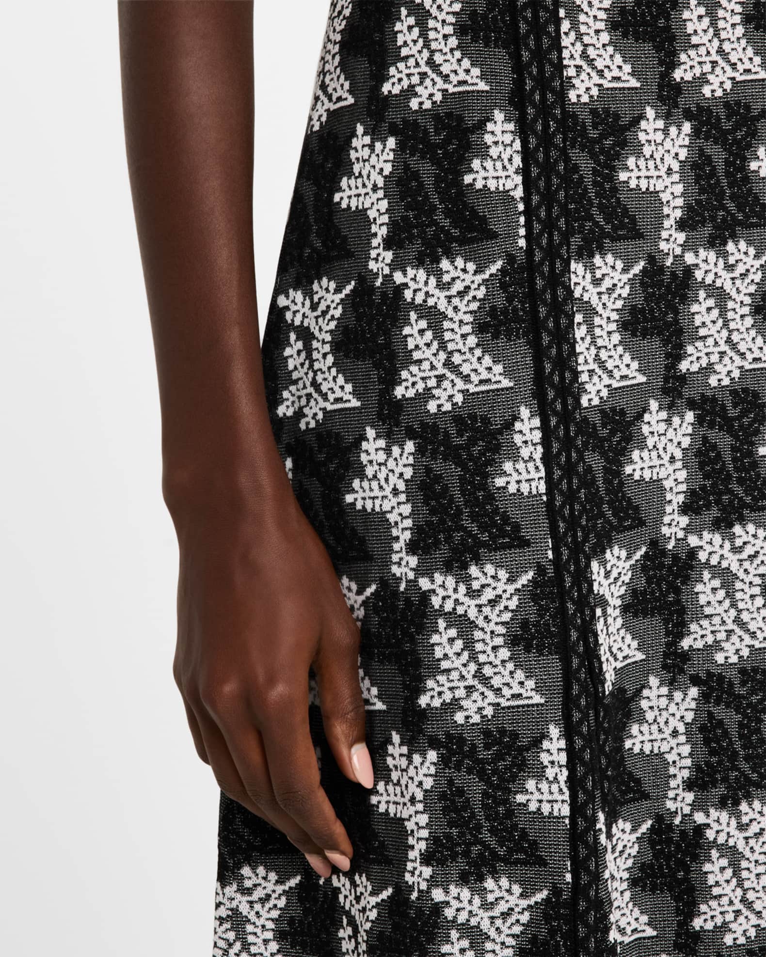 Misook Fit-&-Flare Midi Dress - Modern Fit | Neiman Marcus